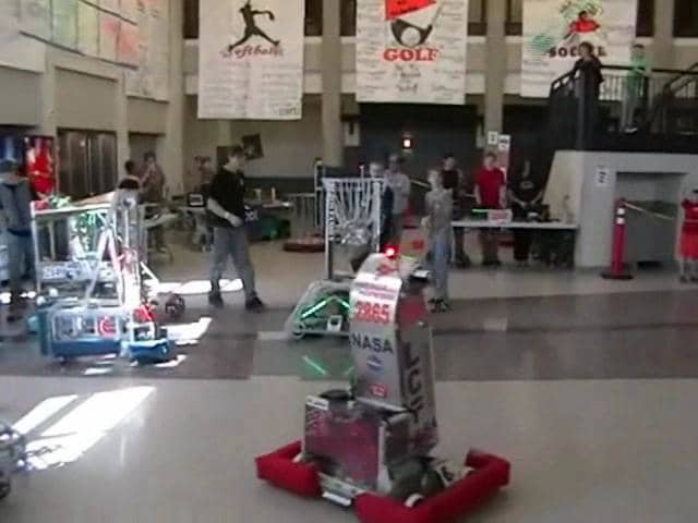 First Robotics Leauge- Robot Basketball Demo on Vimeo