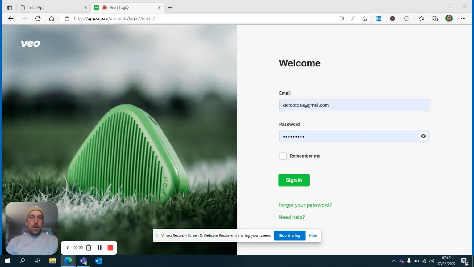 Using Veo Cameras on Vimeo