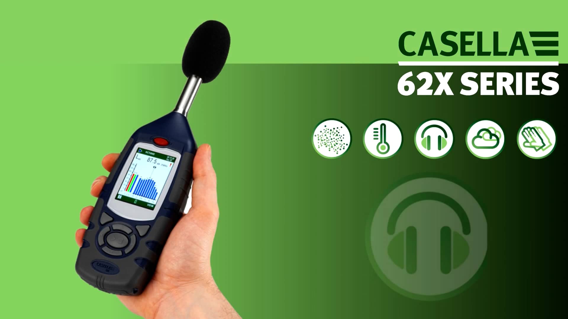 Casella's 62x Series Sound Level Meter (Workplace Noise Monitoring) on ...