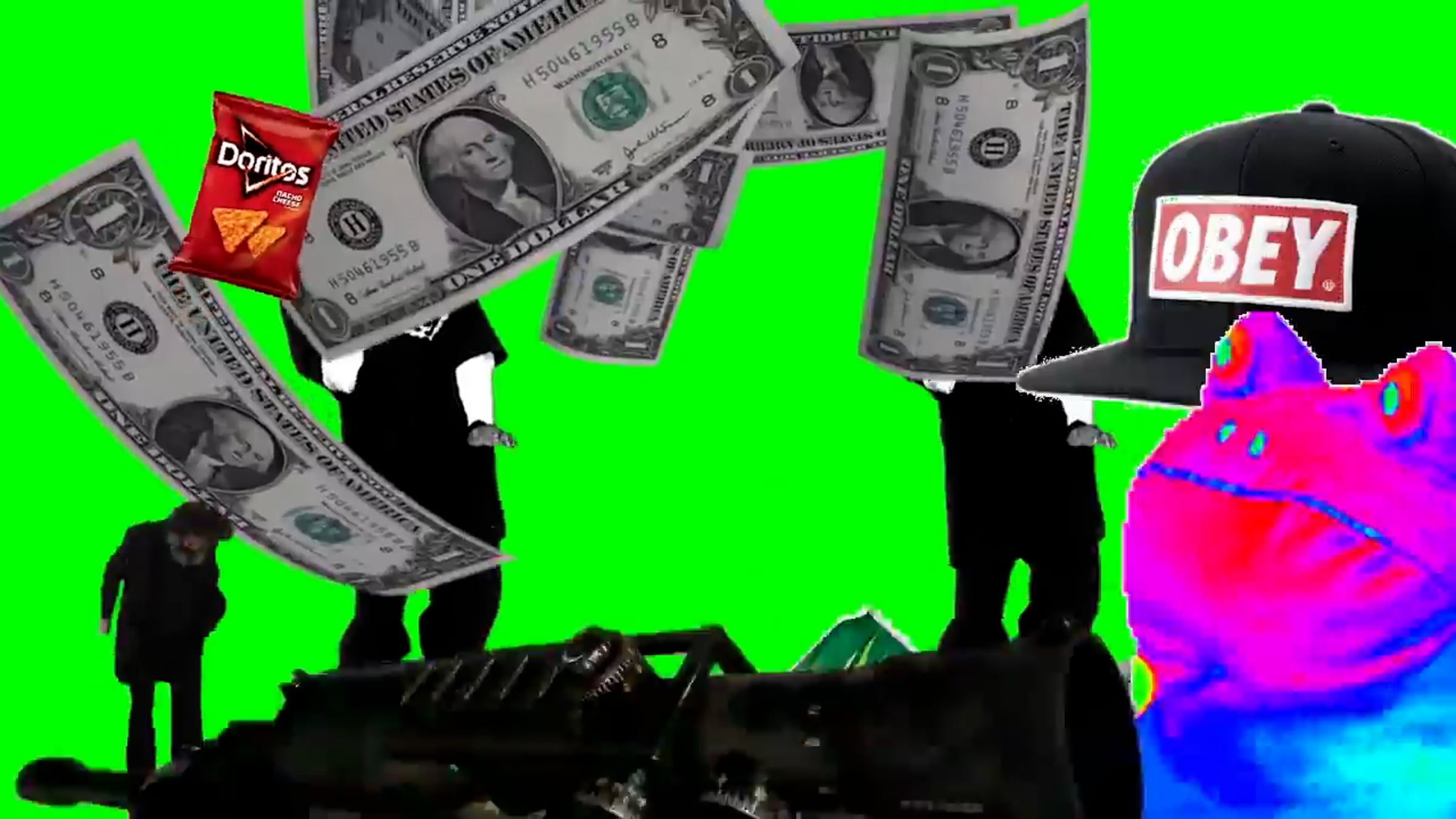 MLG Quickscope Green Screen Template