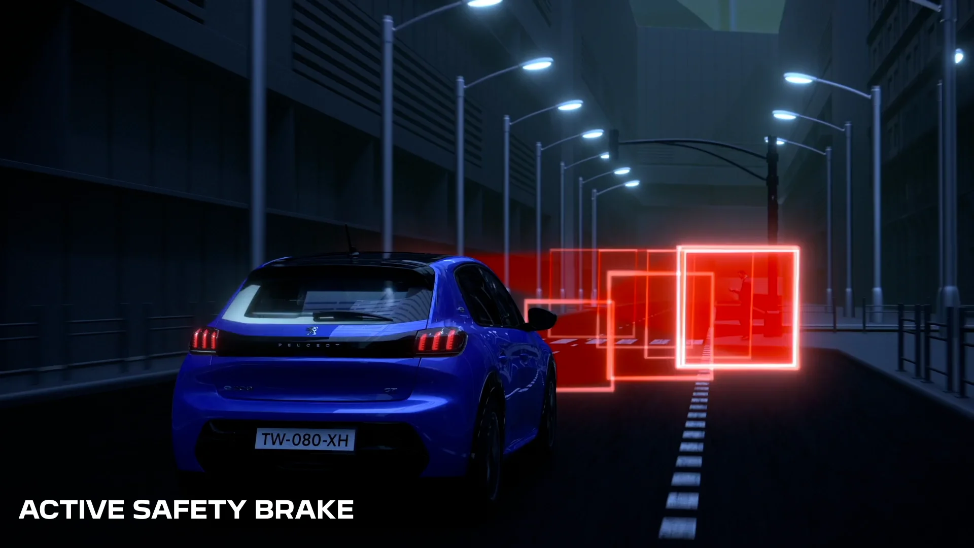 Active Safety Brake on Vimeo