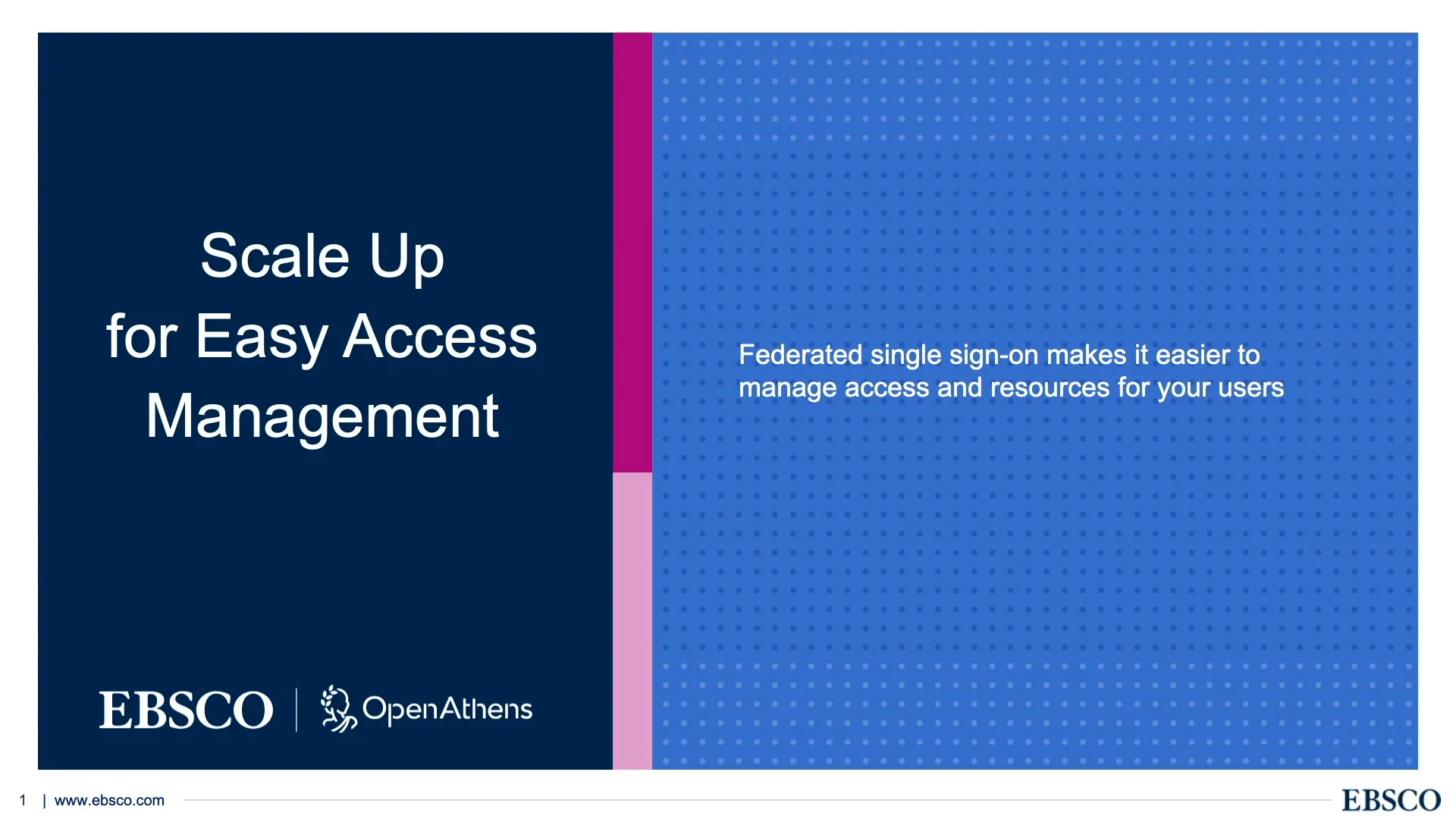Scale Up for Easy Access Management with Brian Erb on Vimeo