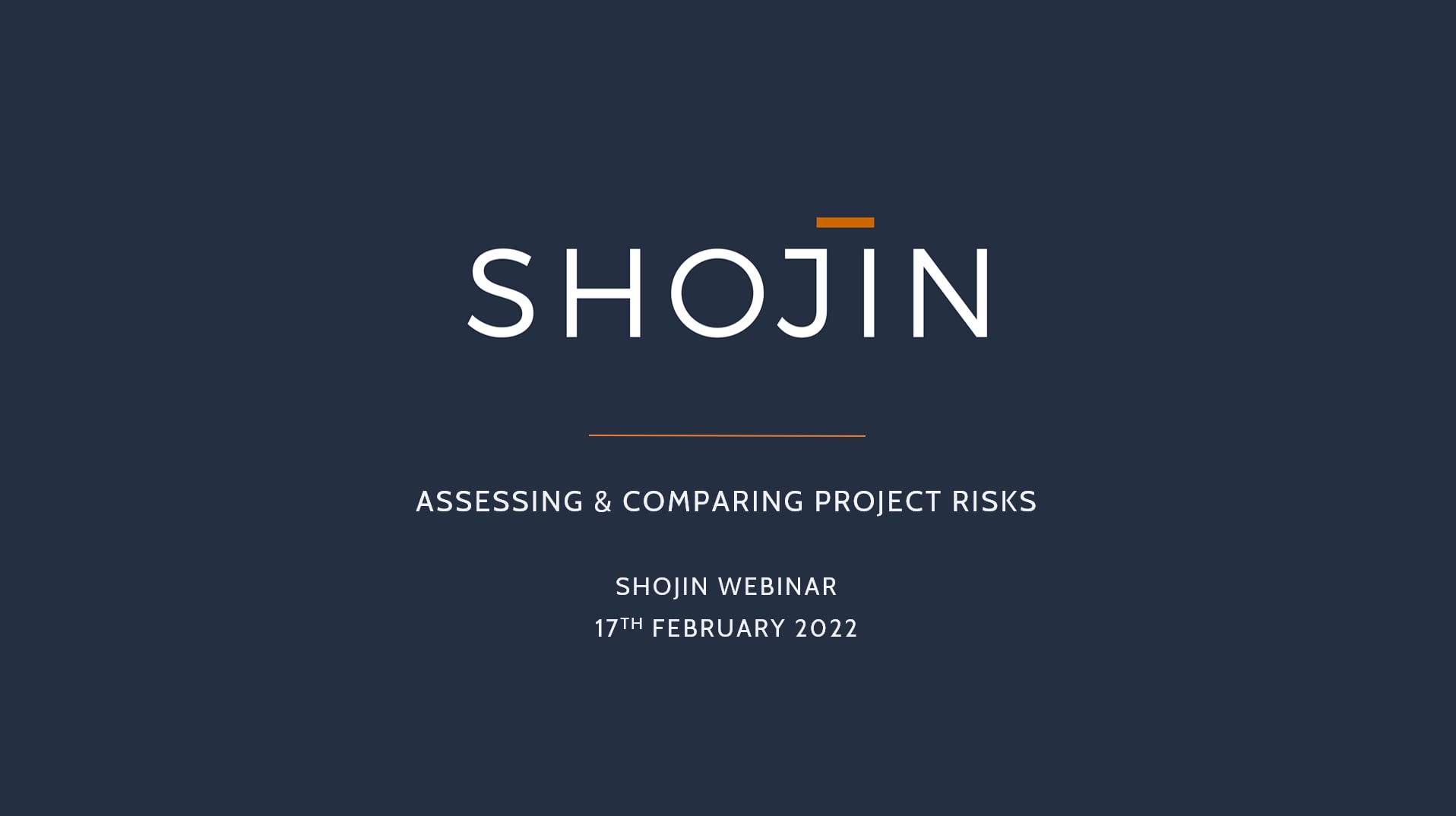 Shojin Property Investment Masterclass: Assessing & Comparing Project ...