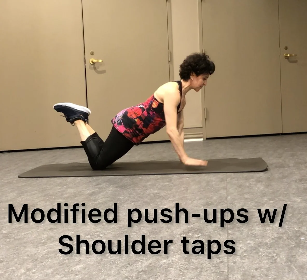 Modified push-up w shoulder taps on Vimeo
