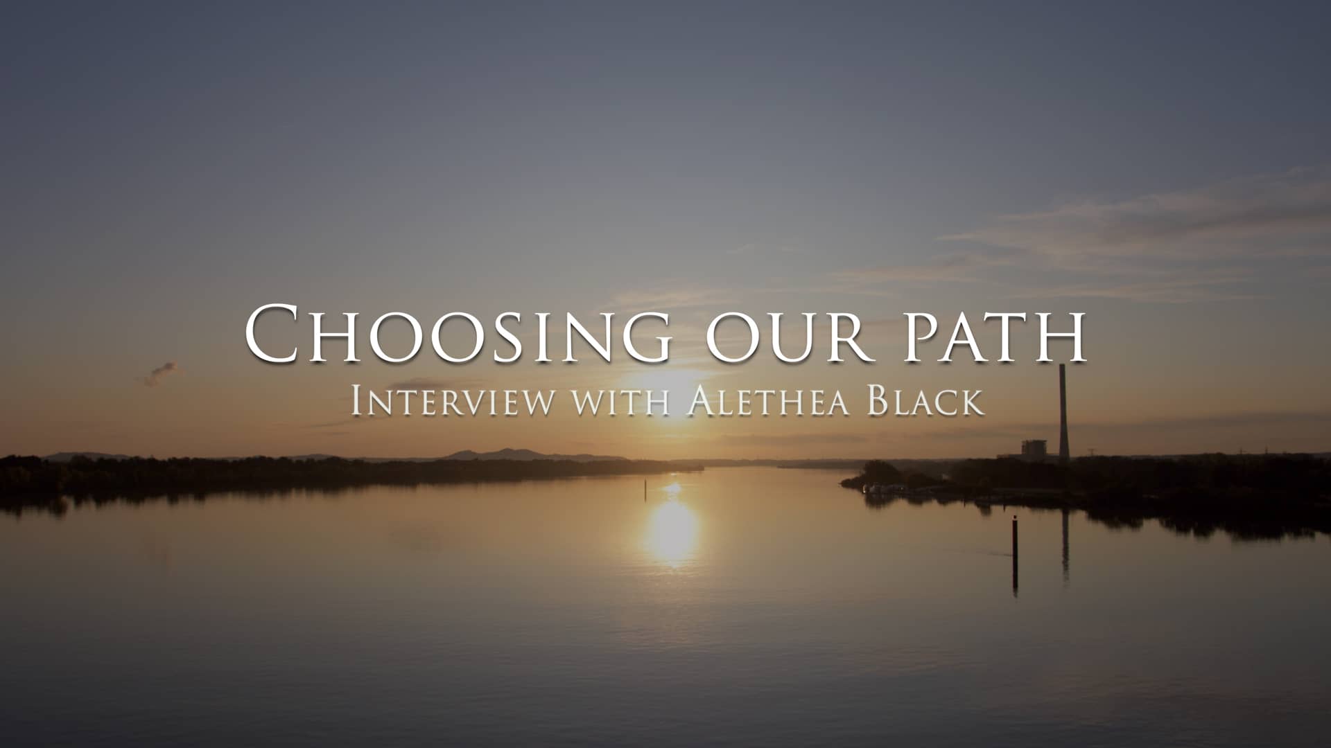 Choosing our path - Interview with Alethea Black on Vimeo