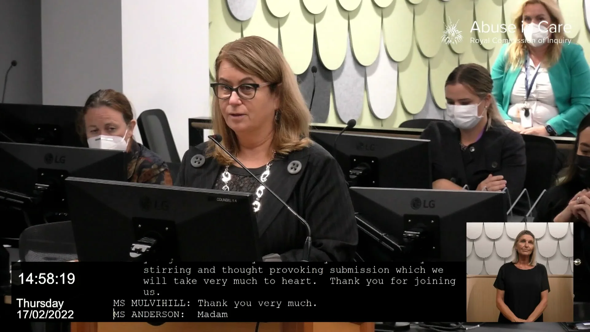 Closing statement of Chair Coral Shaw for Marylands School public ...