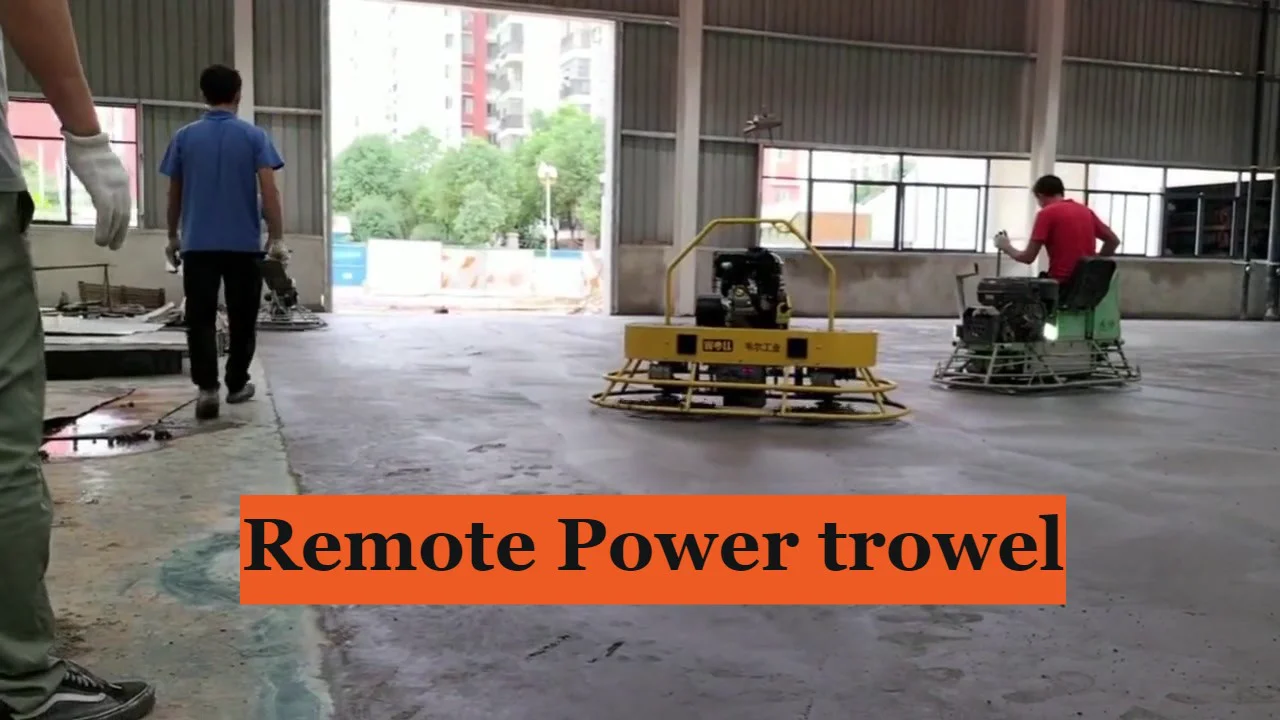 Professional RC-80T Remote Control Trowel machine manufacturers ACE ...
