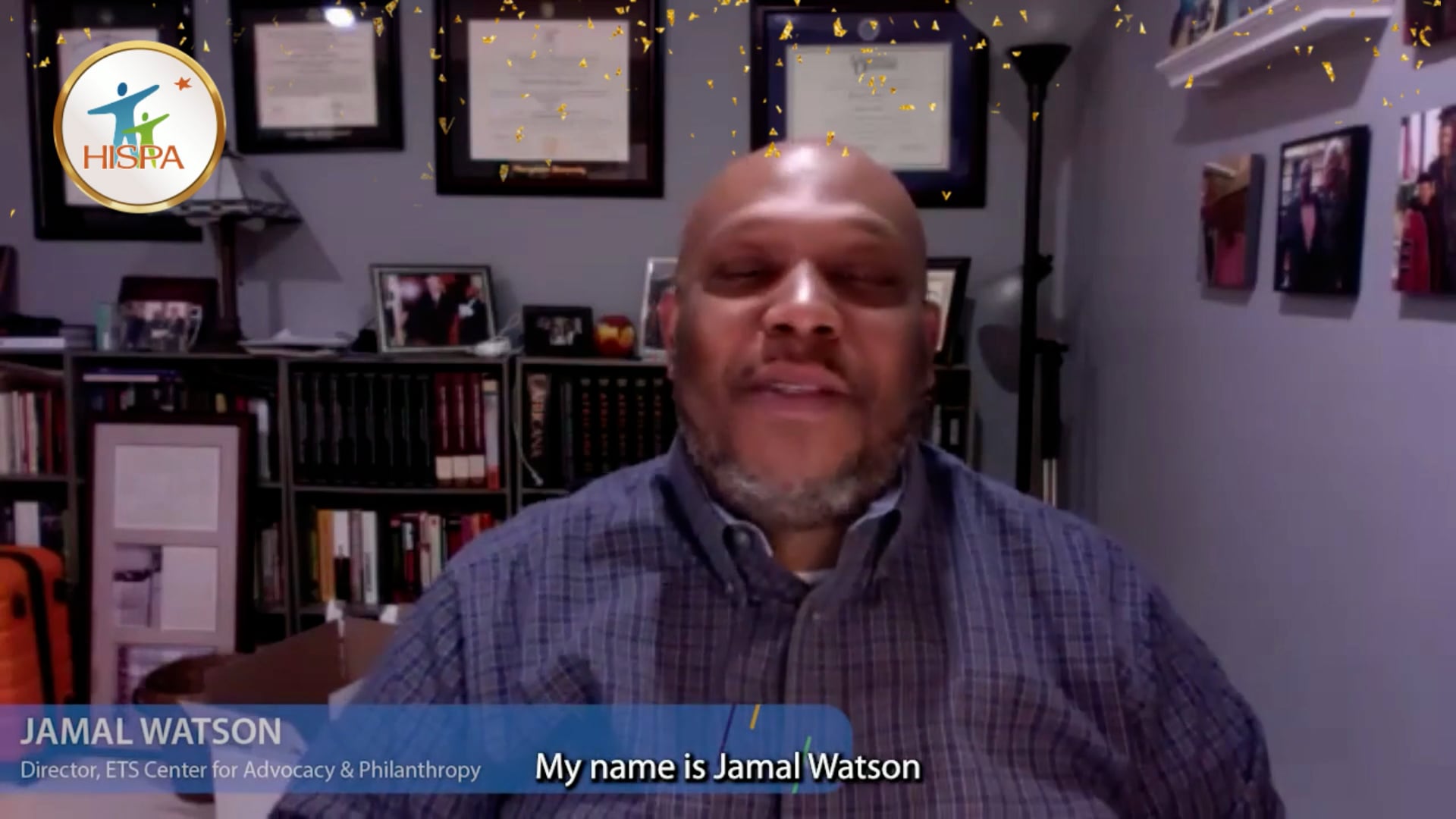 Dr. Jamal Watson, Director of ETS Center for Advocacy and Philanthropy ...