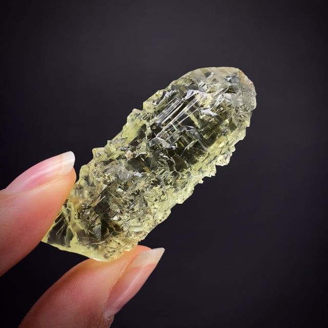 Beryl var. Heliodor - V22-1161 - Wolodarsk-Wolynskii - Ukraine Mineral ...