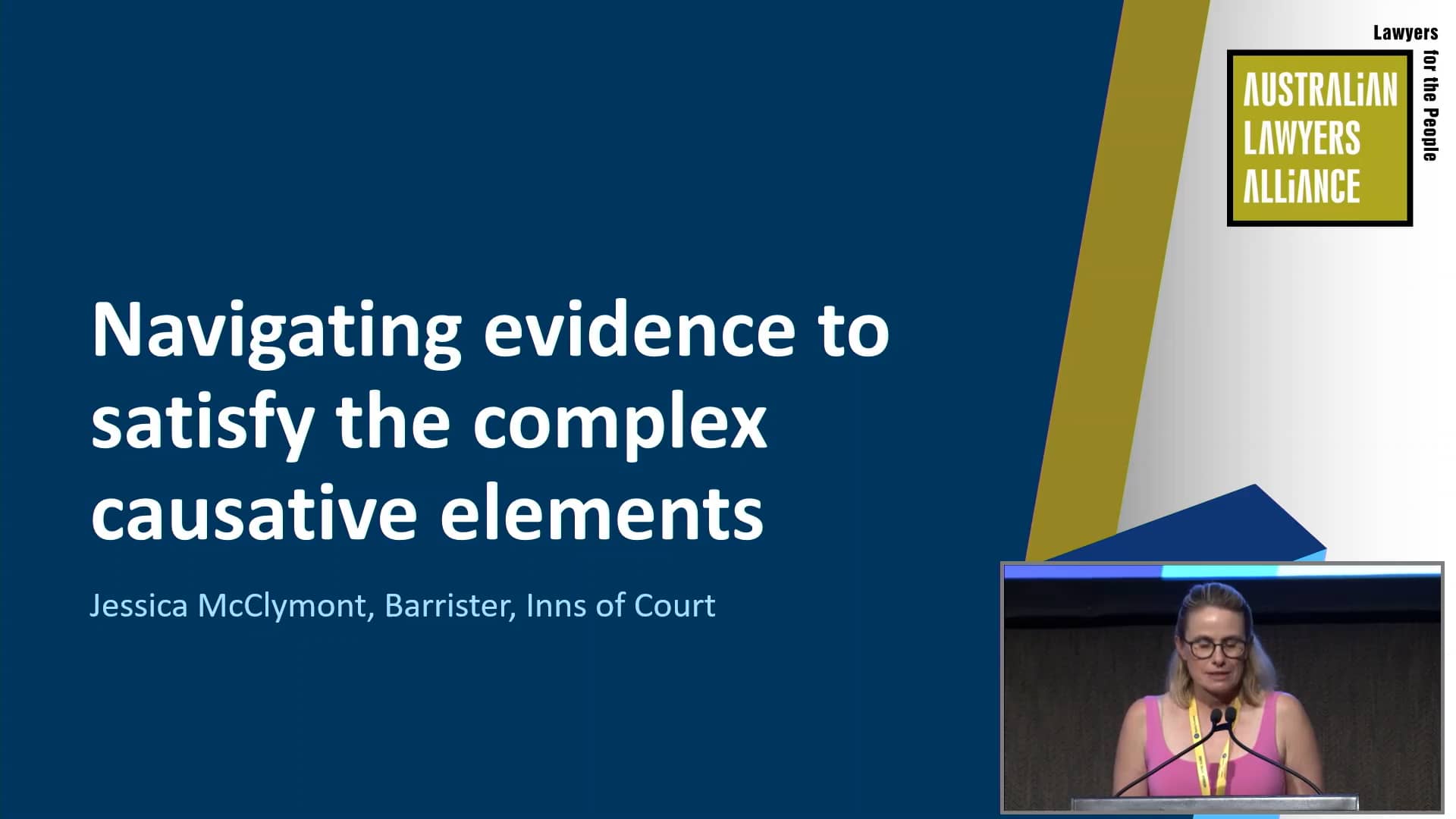 23. Jessica McClymont - Navigating evidence to satisfy.mp4 on Vimeo
