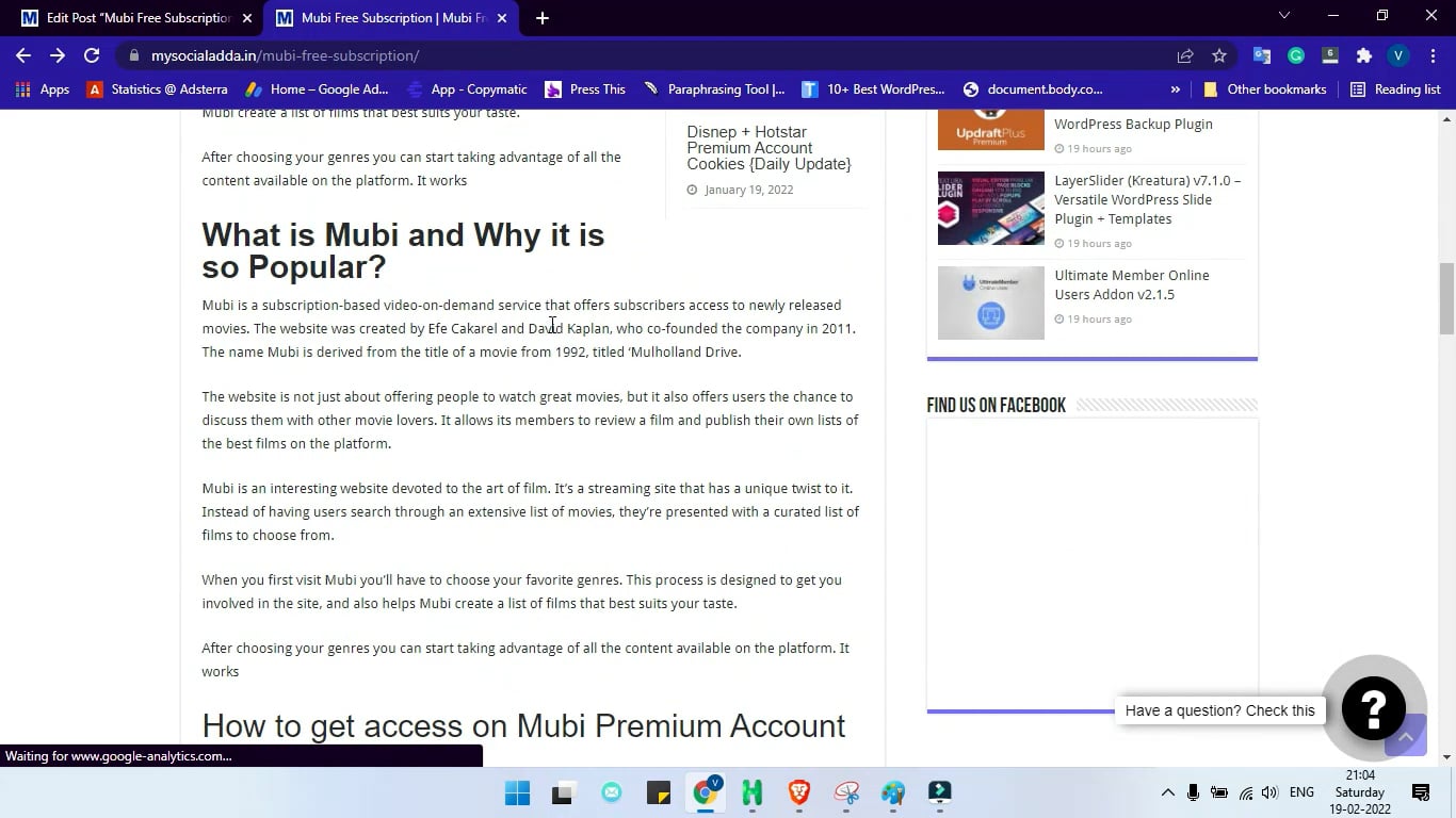 Mubi Login With My Social Adda Cookies on Vimeo