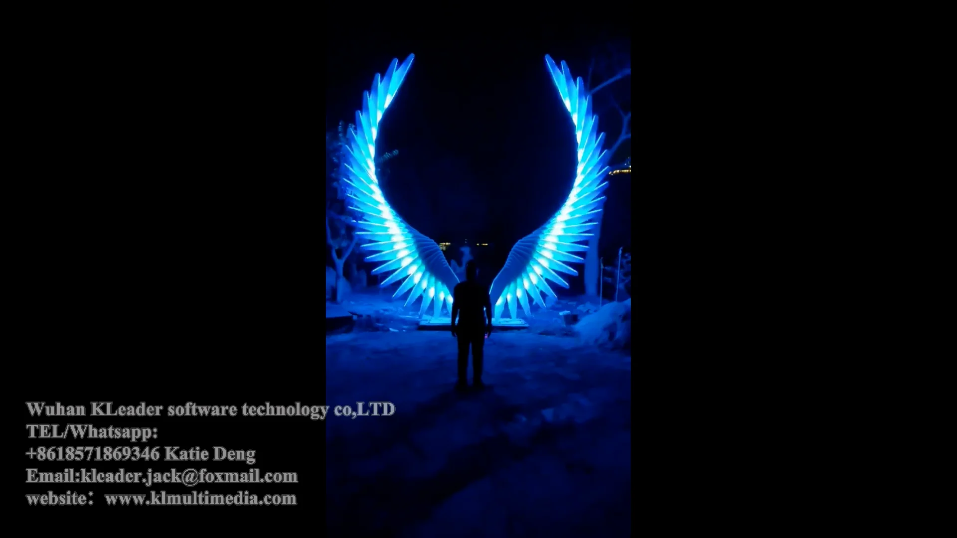 Interactive lighting wings, interactive sensor angel wings, interactive ...
