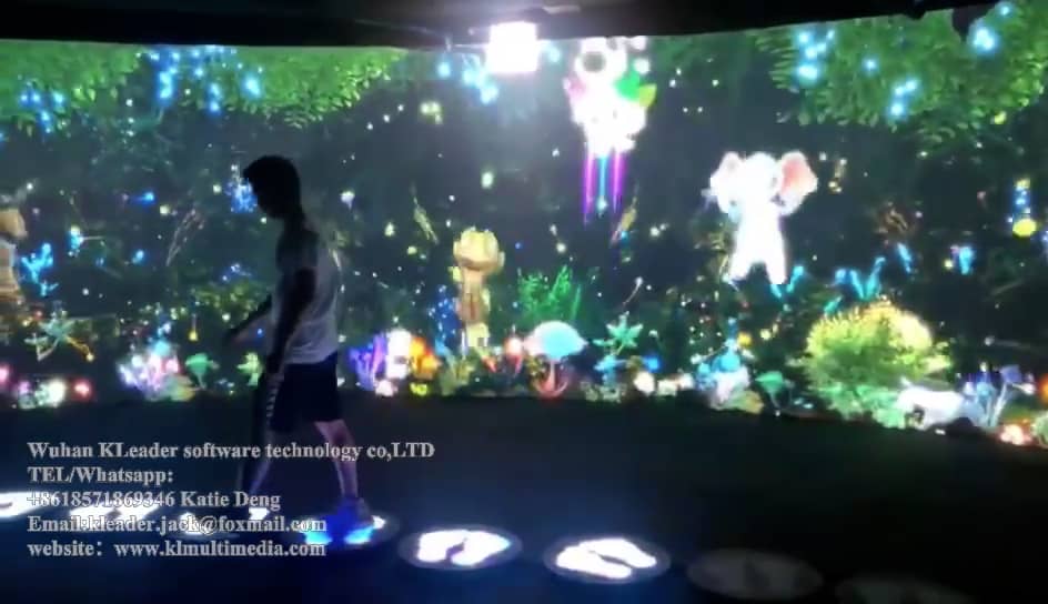 Jumping light interactive game, jumping light interactive game, animal ...