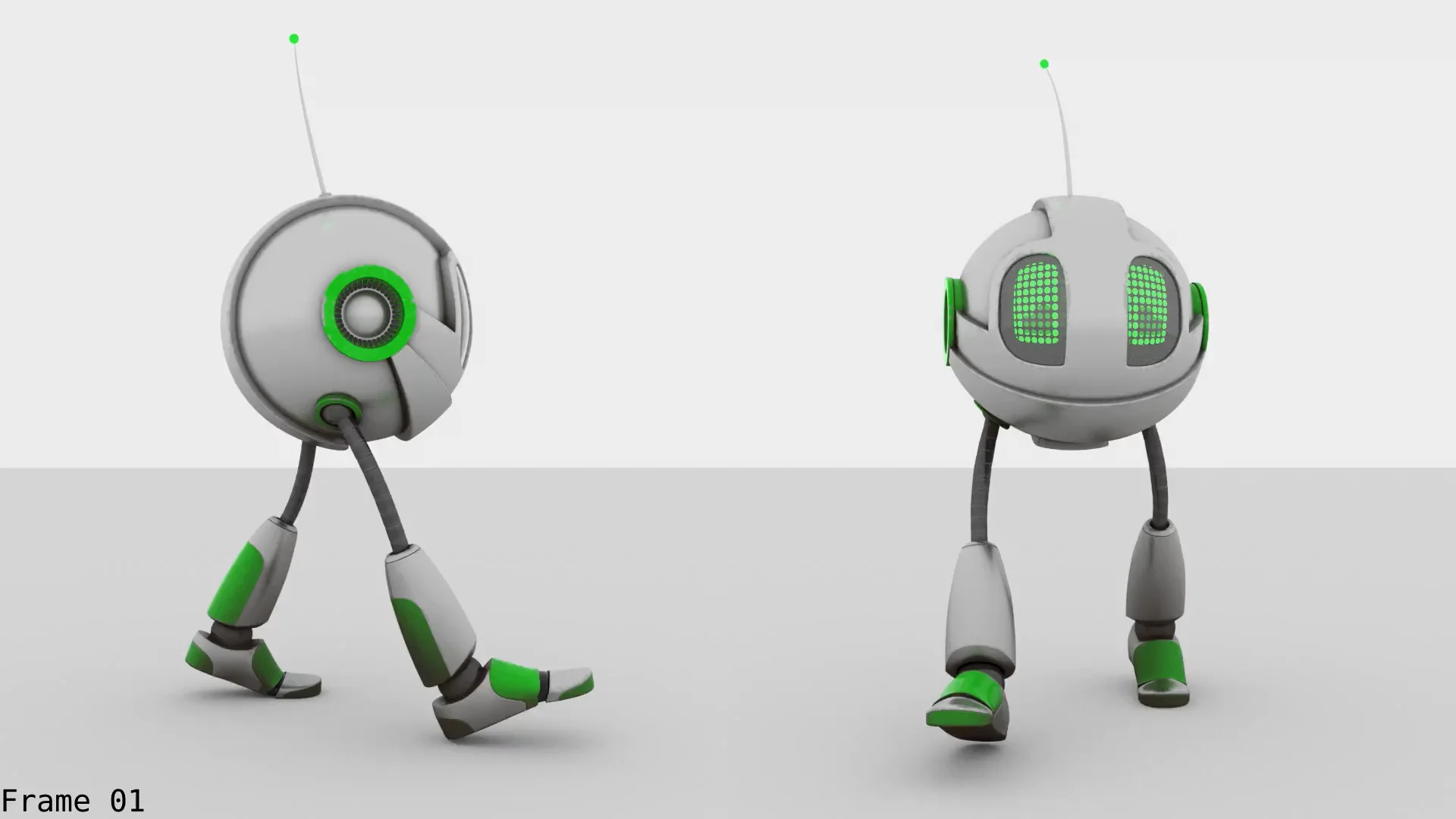 CGCookie stomp walk cycle exercise on Vimeo