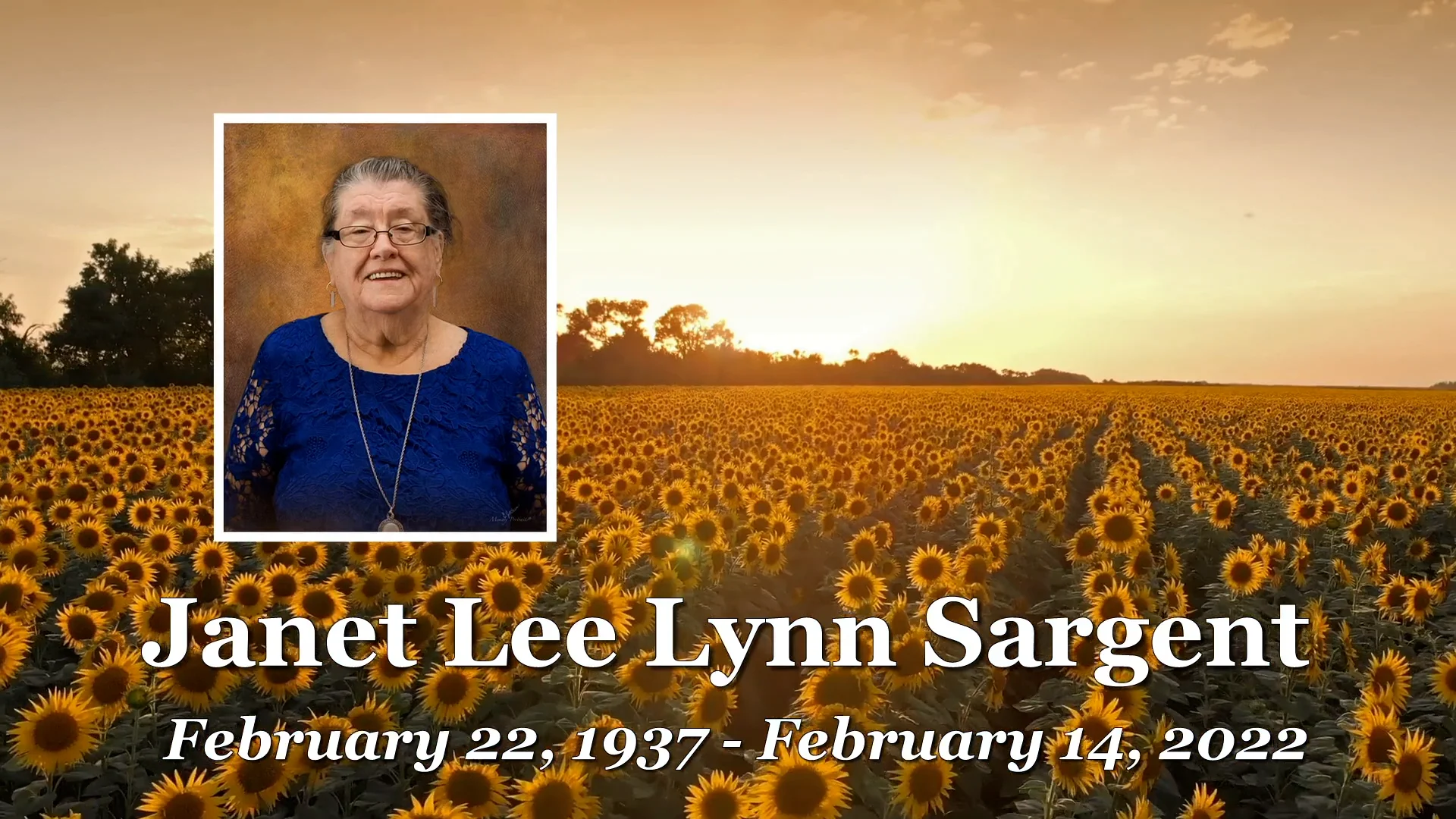 Janet Lee Lynn Sargent - Morgan & Nay Janet Sargent on Vimeo