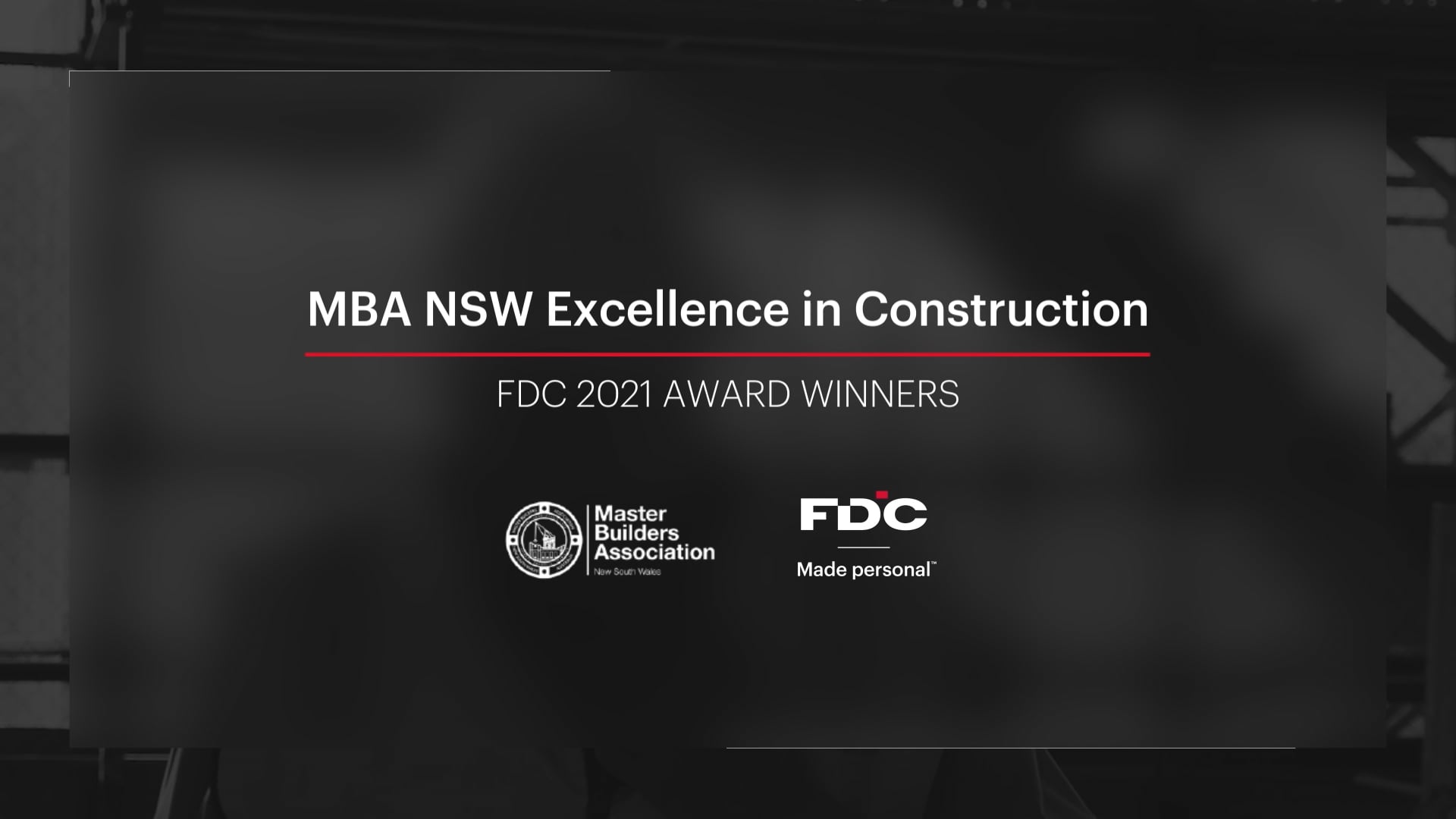 FDC MBA Excellence Awards 2021 on Vimeo