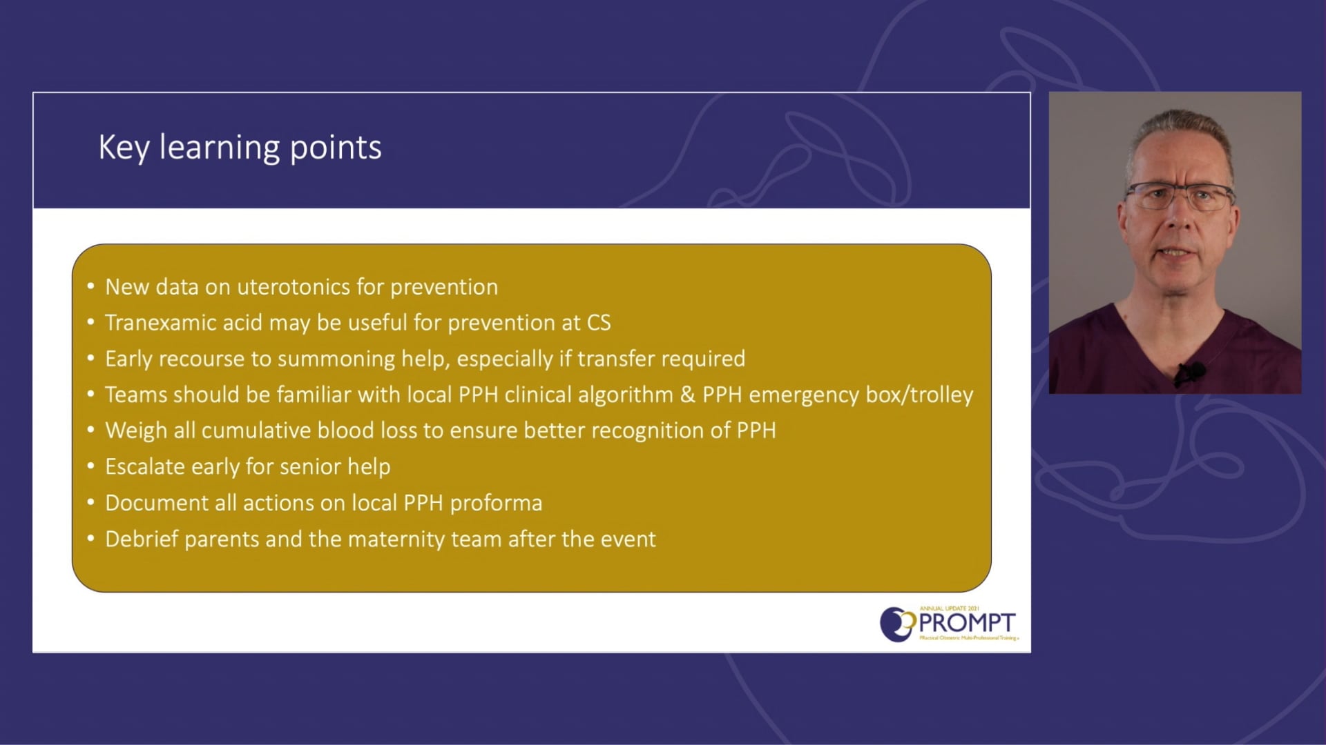 PROMPT Annual Update - PPH - narrated presentation - July 2021 on Vimeo