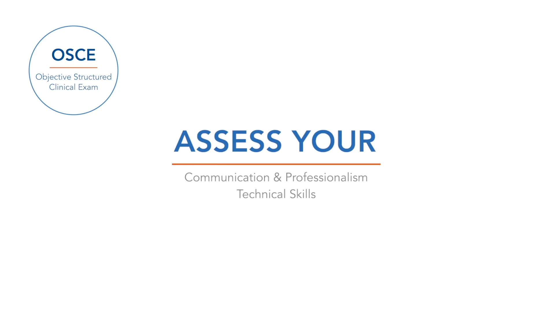 OSCE Orientation Video