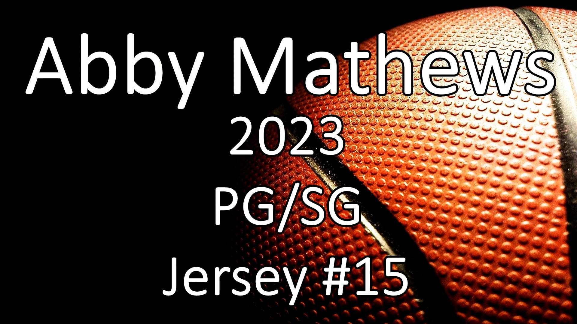 Abby Mathews - Game Highlights Feb. 2022.mp4 on Vimeo