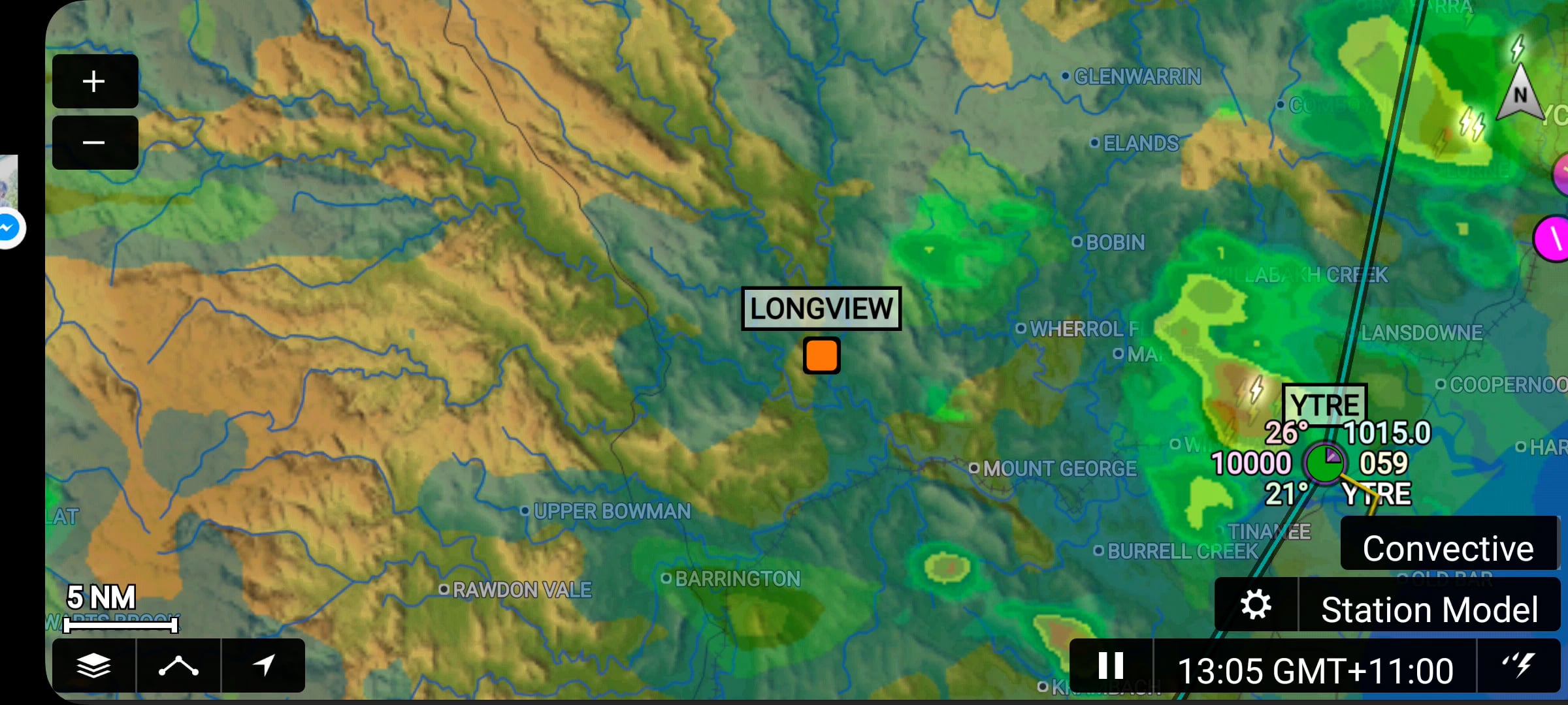 Weather Radar with Lightning - Longview - 22-FEB-2022 on Vimeo