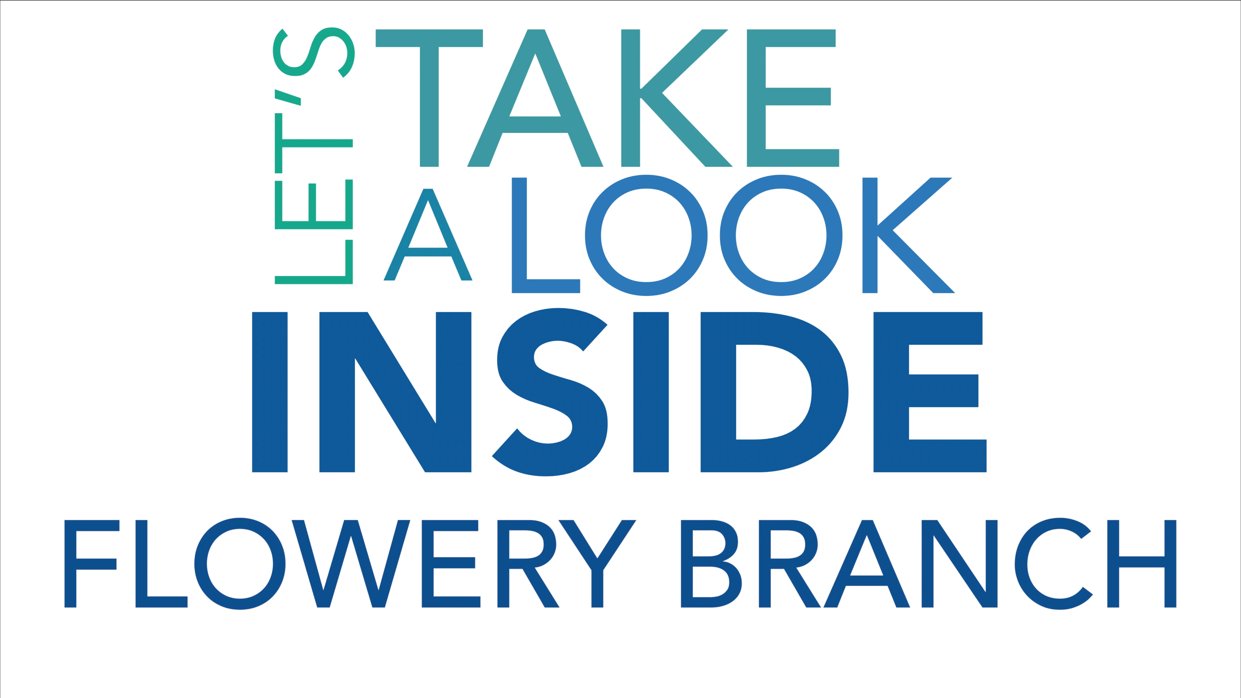 Let's Take a Look Inside | Flowery Branch | Un aperçu de nos ...