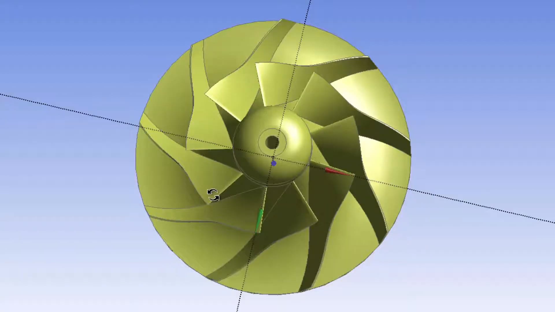 3D Blade Modeling Software | Importing CAD Blade Geometry on Vimeo