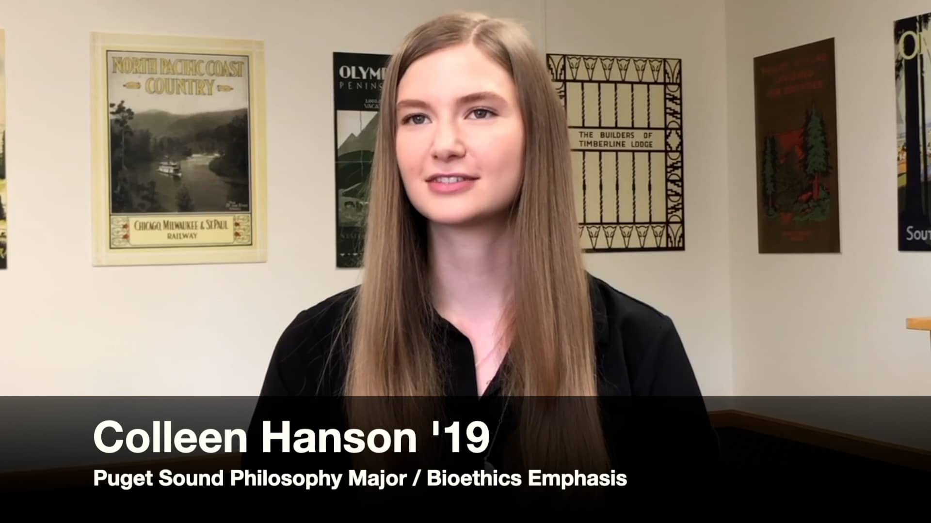 Philosophy Interviews: Colleen Hanson ’19 on Vimeo
