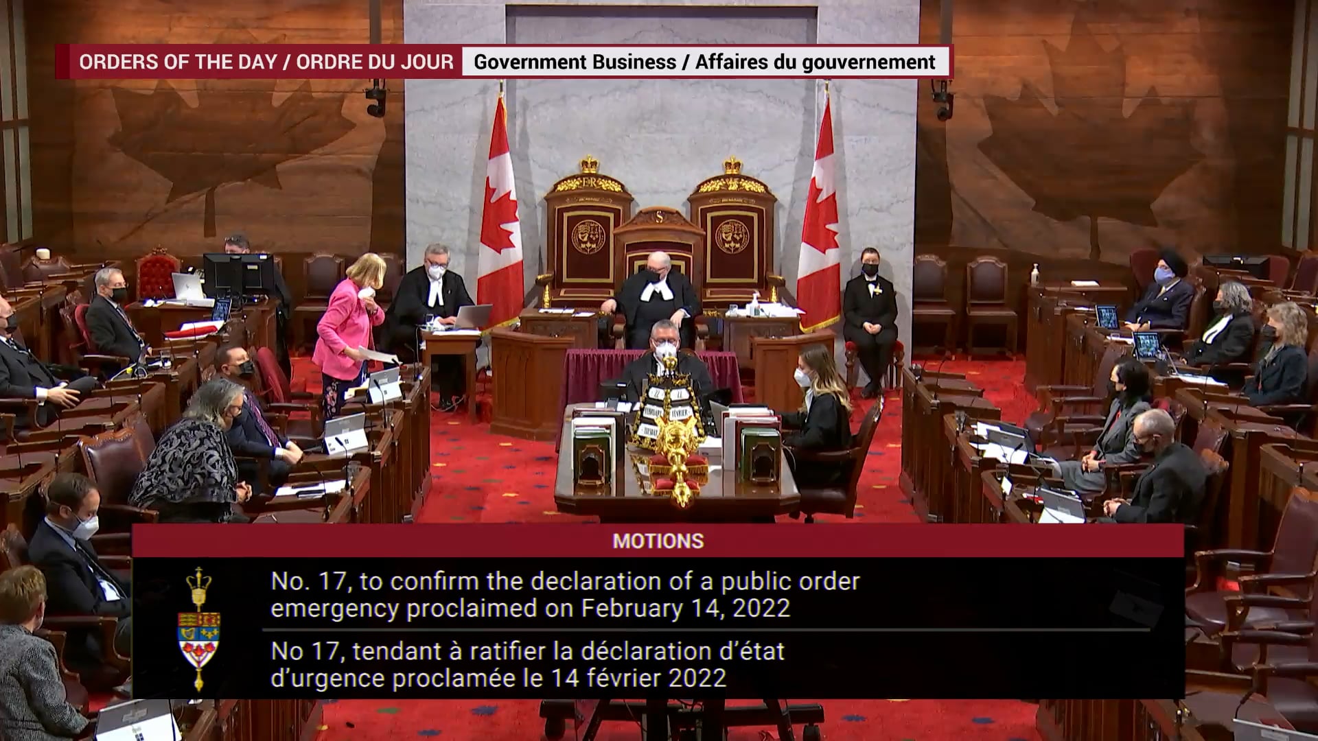Speech by Senator Jane Cordy - February 22, 2022 on Vimeo