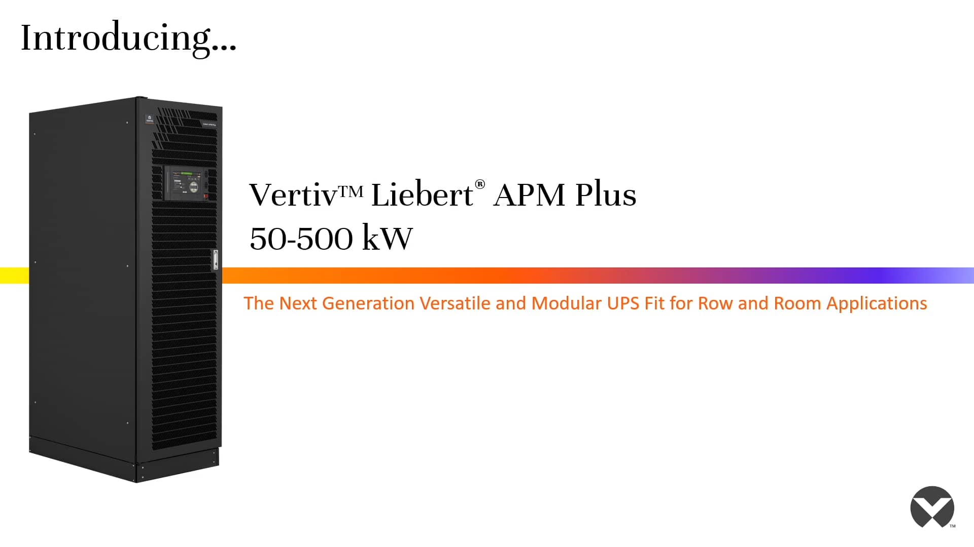 Liebert APM Plus on Vimeo