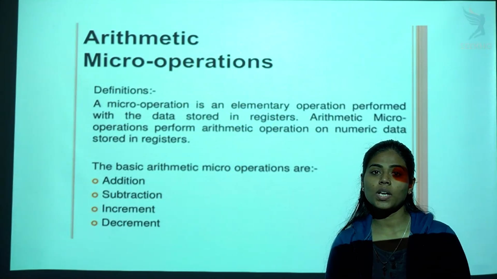 Lec 04, Arithmetic Micro operation on Vimeo