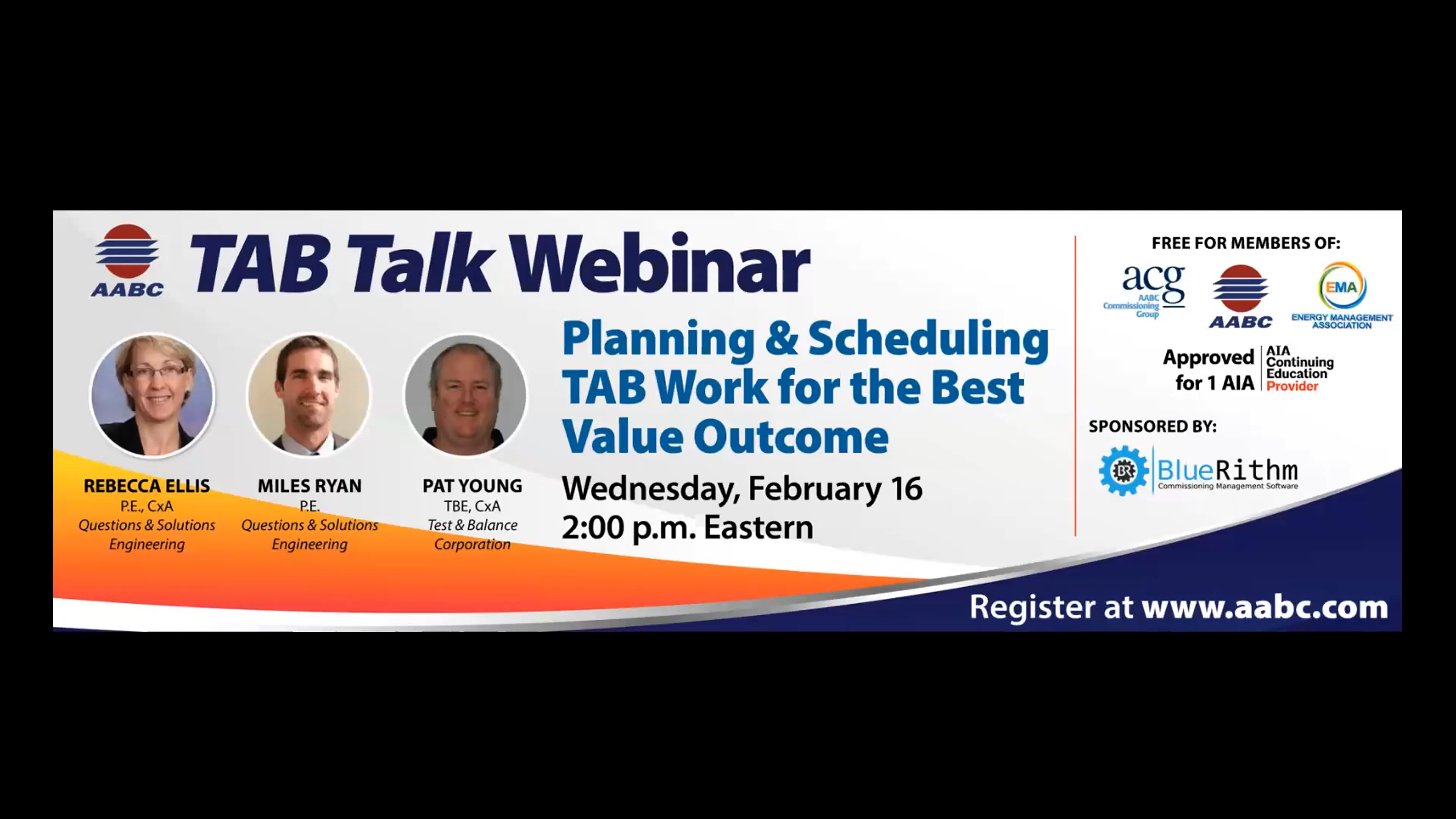 TAB Talk: Planning & Scheduling TAB Work for the Best Outcome on Vimeo