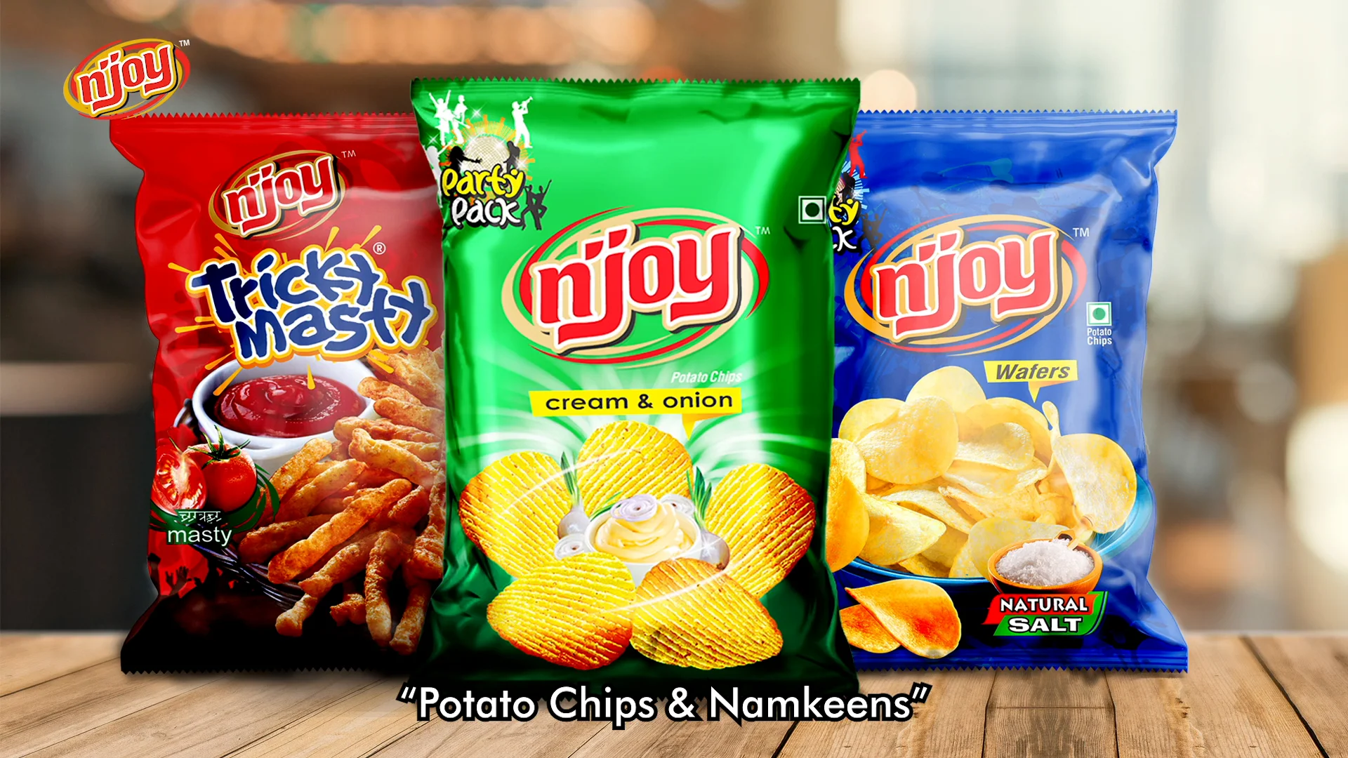 N'JOY Potato Chips & Wafers on Vimeo