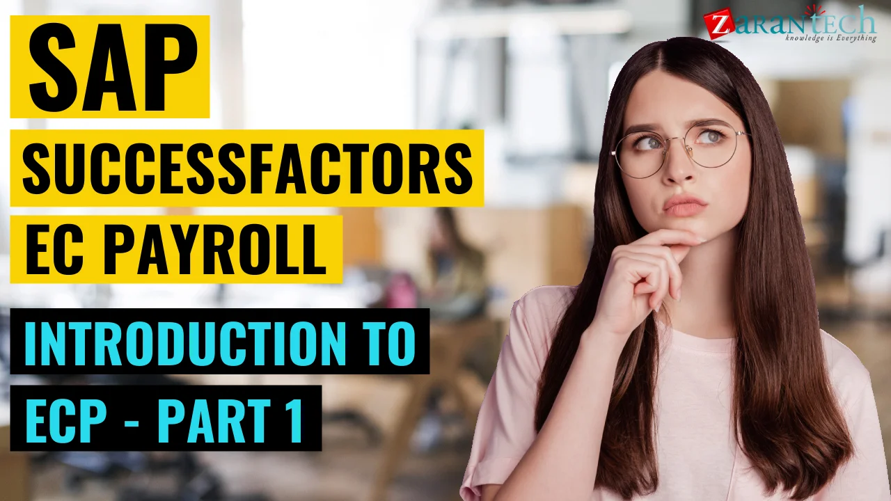 Introduction to ECP - Part 1 - SAP SuccessFactors EC Payroll Training ...