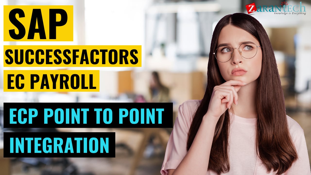 ECP Point to Point Integration - SAP SuccessFactors EC Payroll Training ...