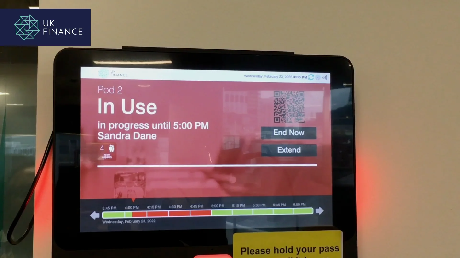 Sandra Dane explains how to book pods on Vimeo