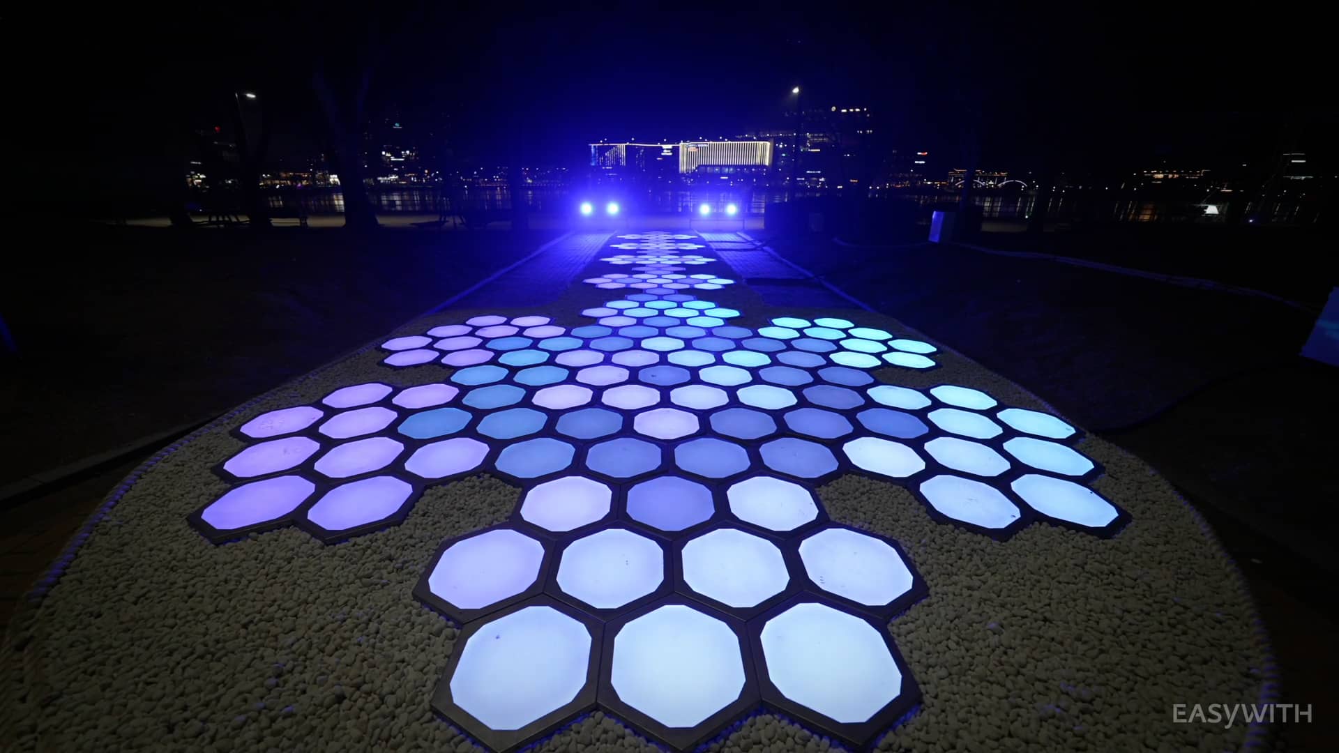 Flexible LED(Luminous LED Tile illumination) of The 3rd SUSEONG Light ...