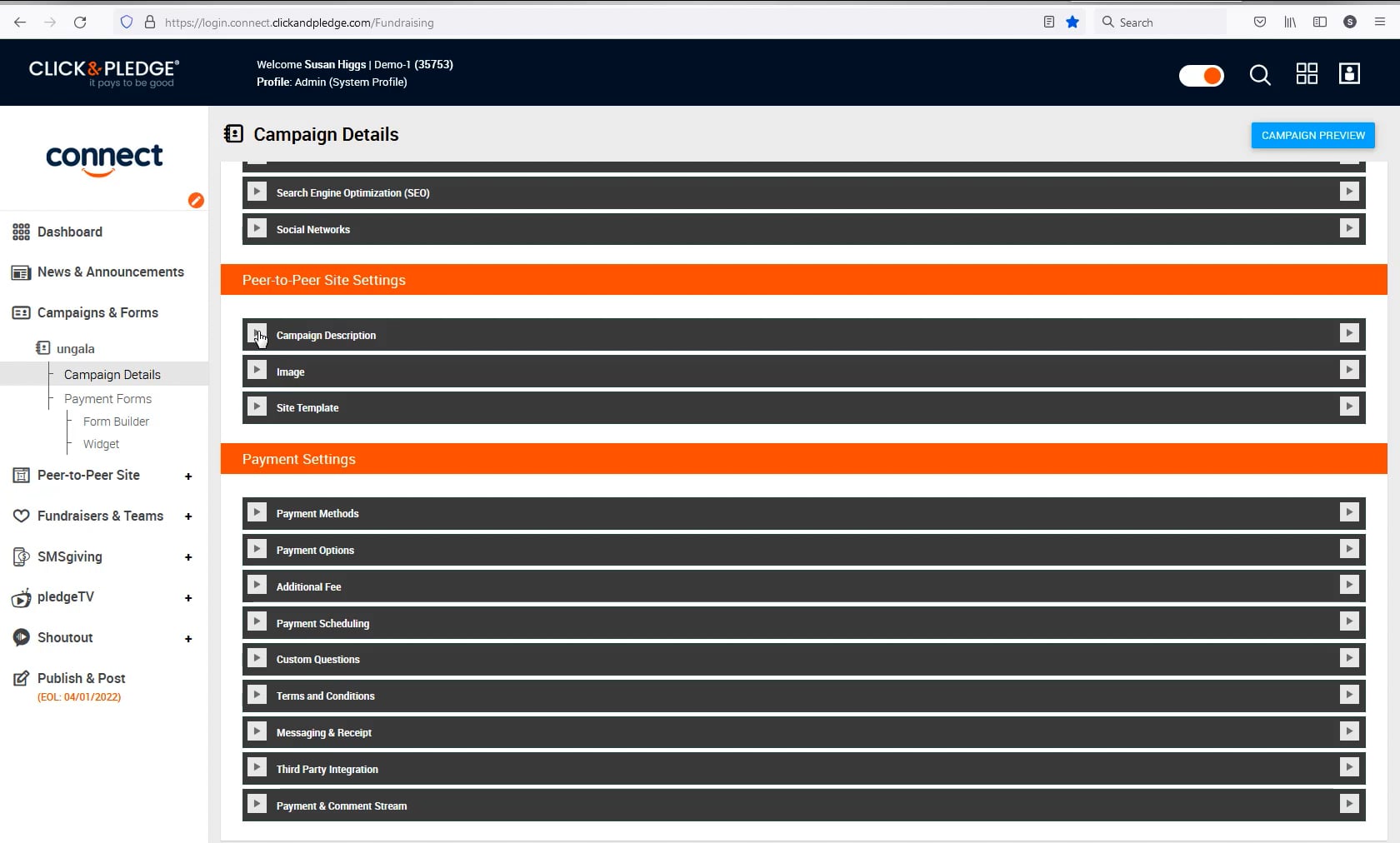 Peer-to-Peer Site: Campaigns and their Relationship with Peer-to-Peer ...