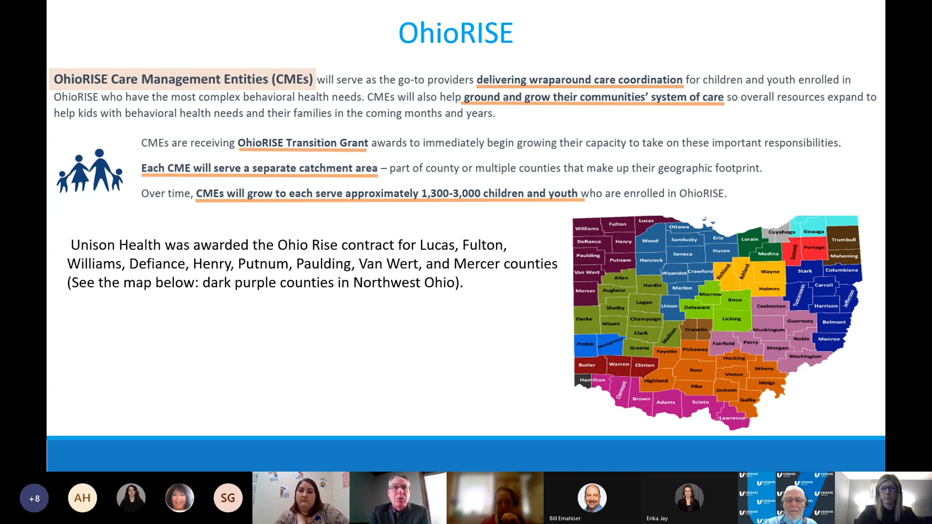 Ohio Rise & New Programming Information