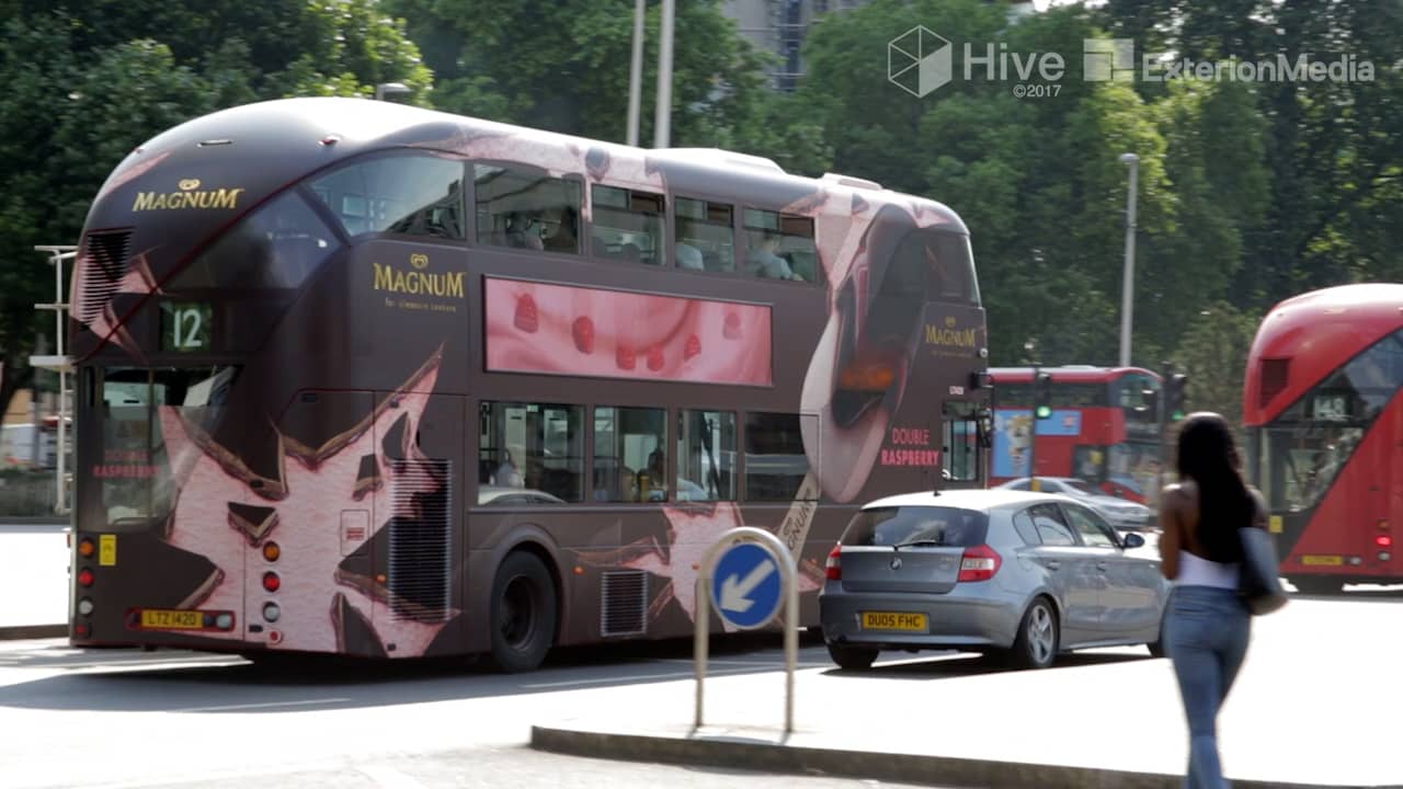Magnum Lenticular wrapped Bus on Vimeo