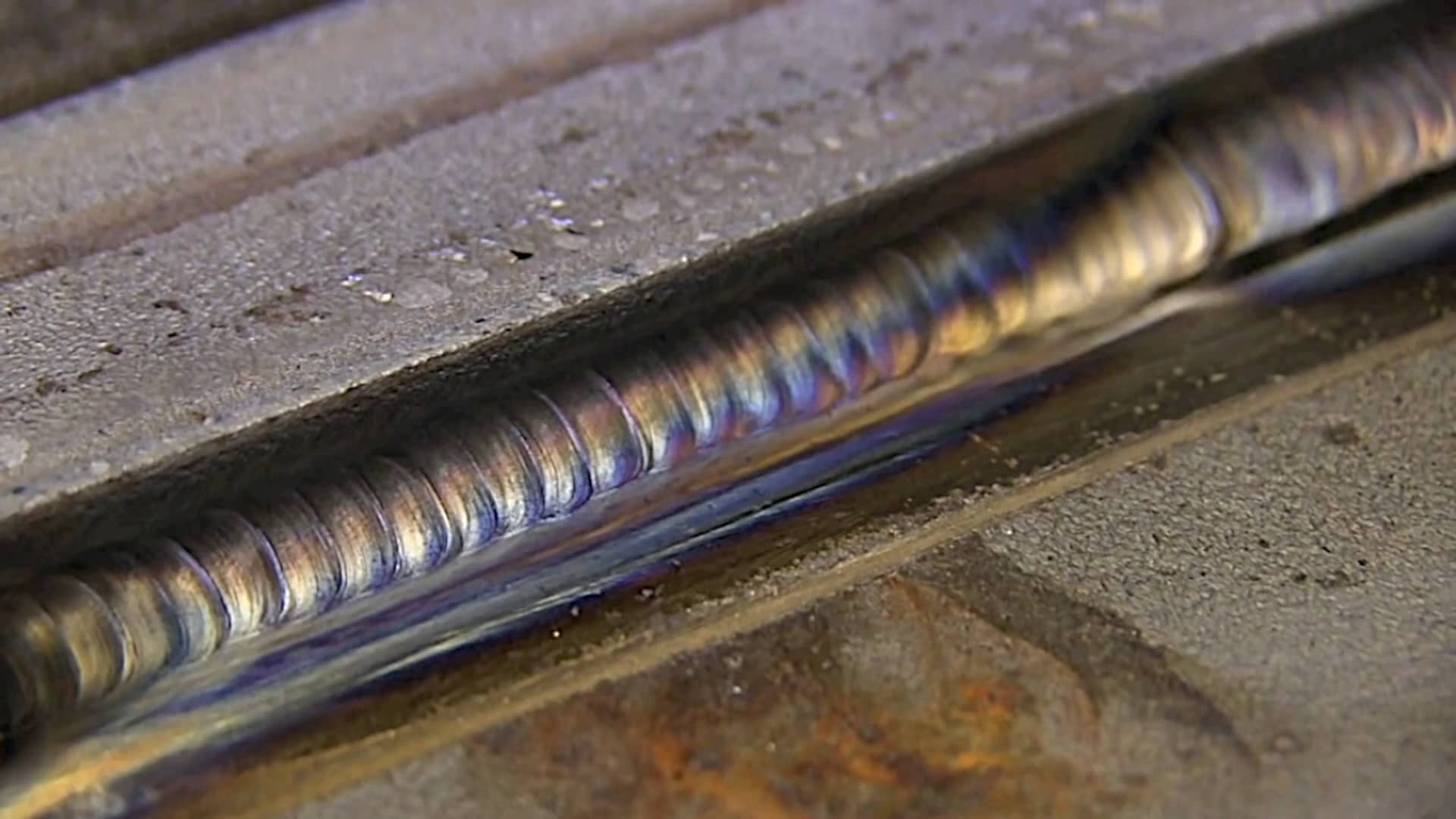 TIG WELDING CARBON STEEL1/4 INCH LAP 2F ER70S2 AND ER70S6 on Vimeo