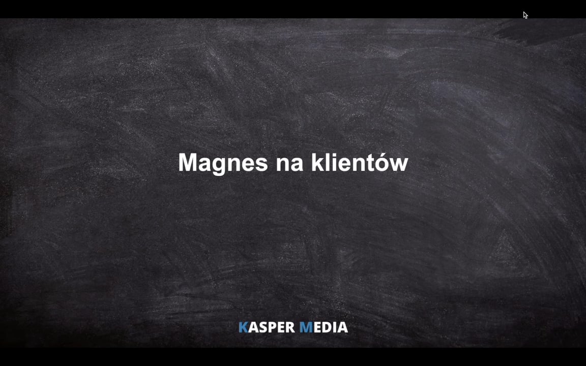 Lekcja 5 - Magnes na klientów on Vimeo