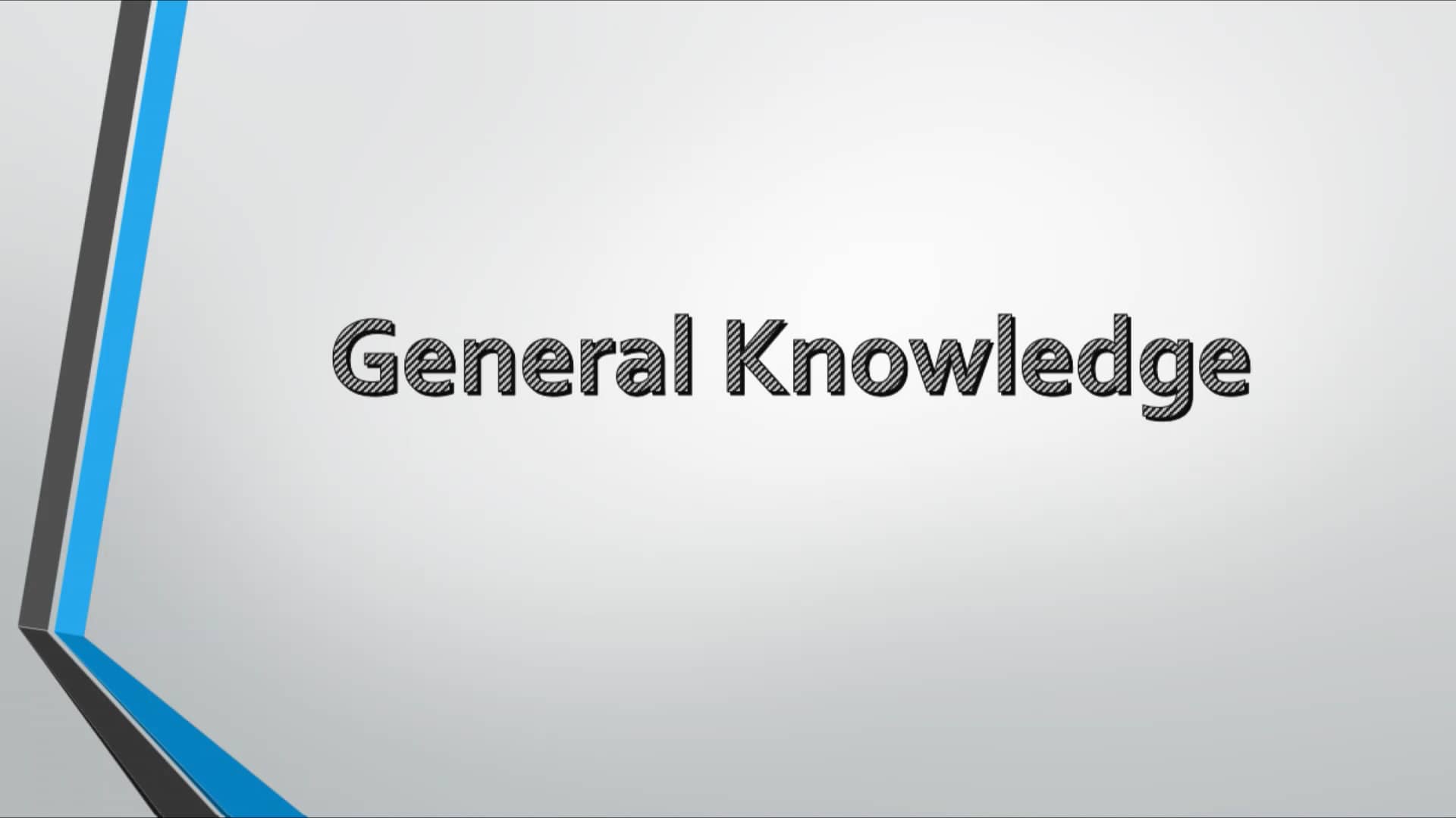 Round 4 - General Knowledge.MOV on Vimeo