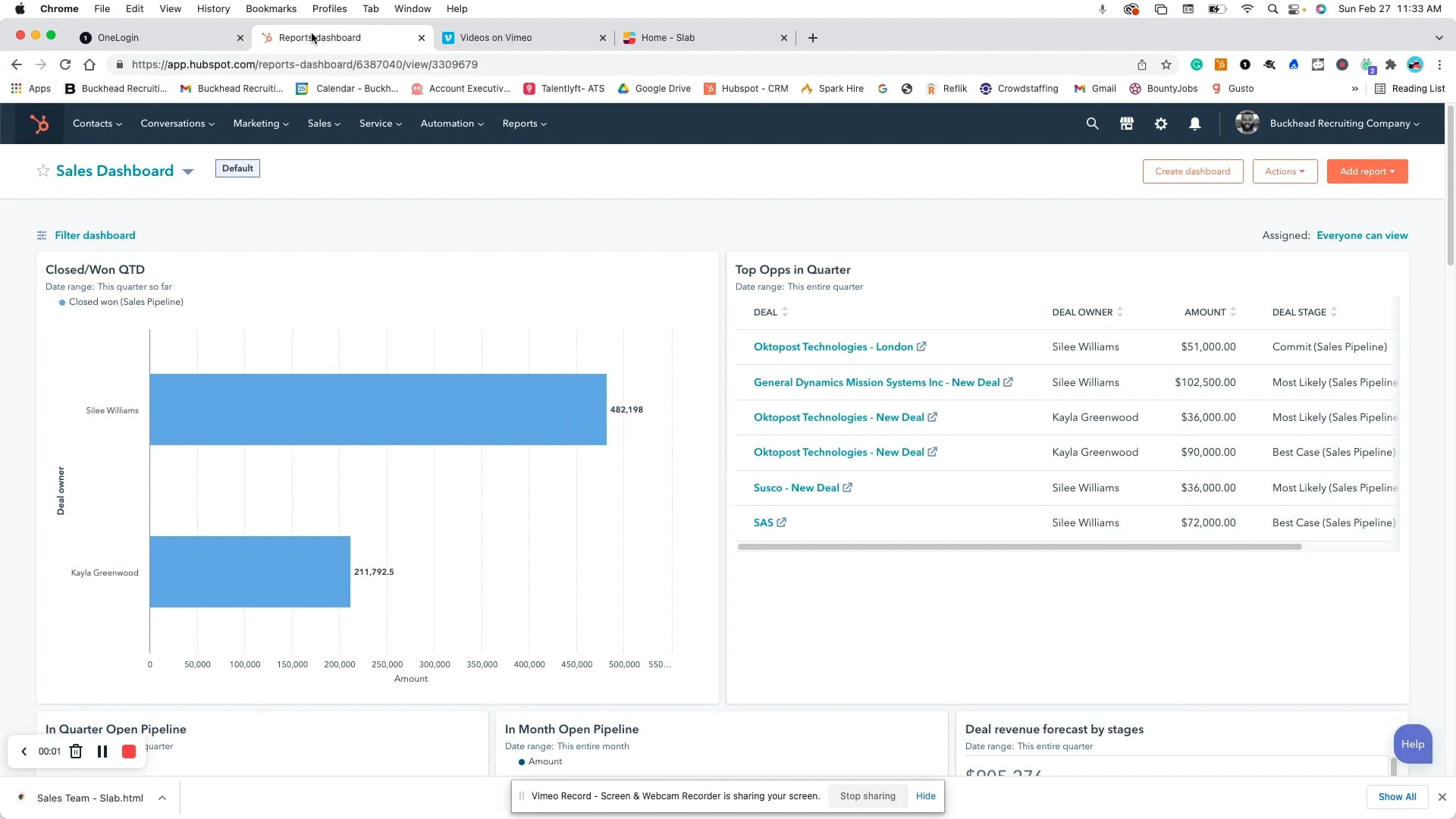 Creating a new company & Target Account on Vimeo