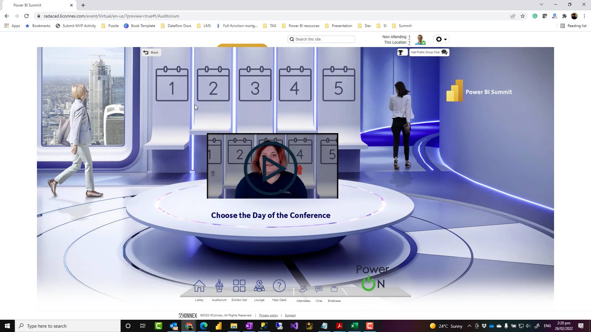 Guide to watch sessions and download materials on Vimeo