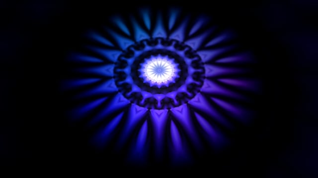 Blue Mandala Circle - Free video on Pixabay