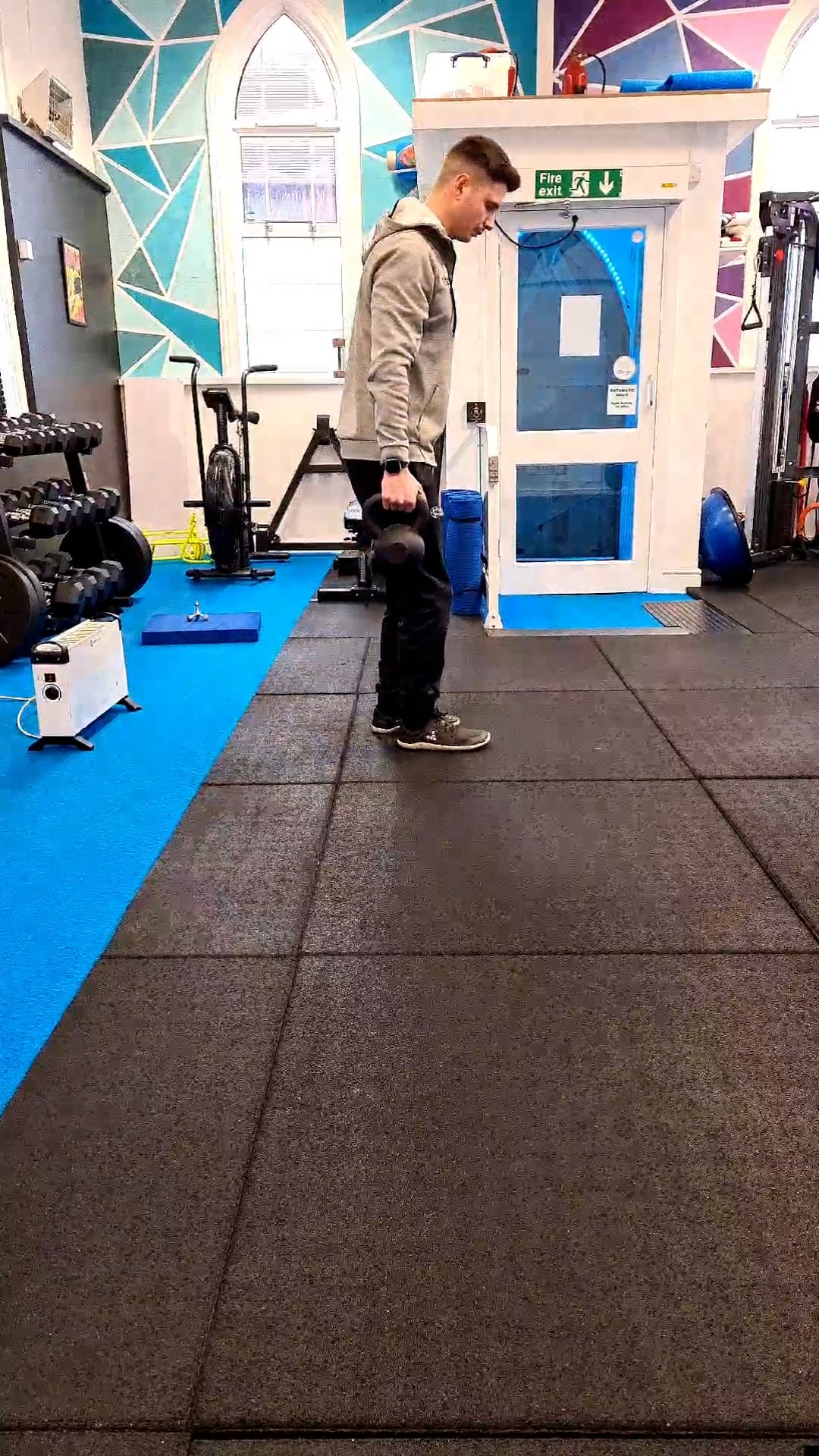 Kettlebell RDL with Static KB on Vimeo