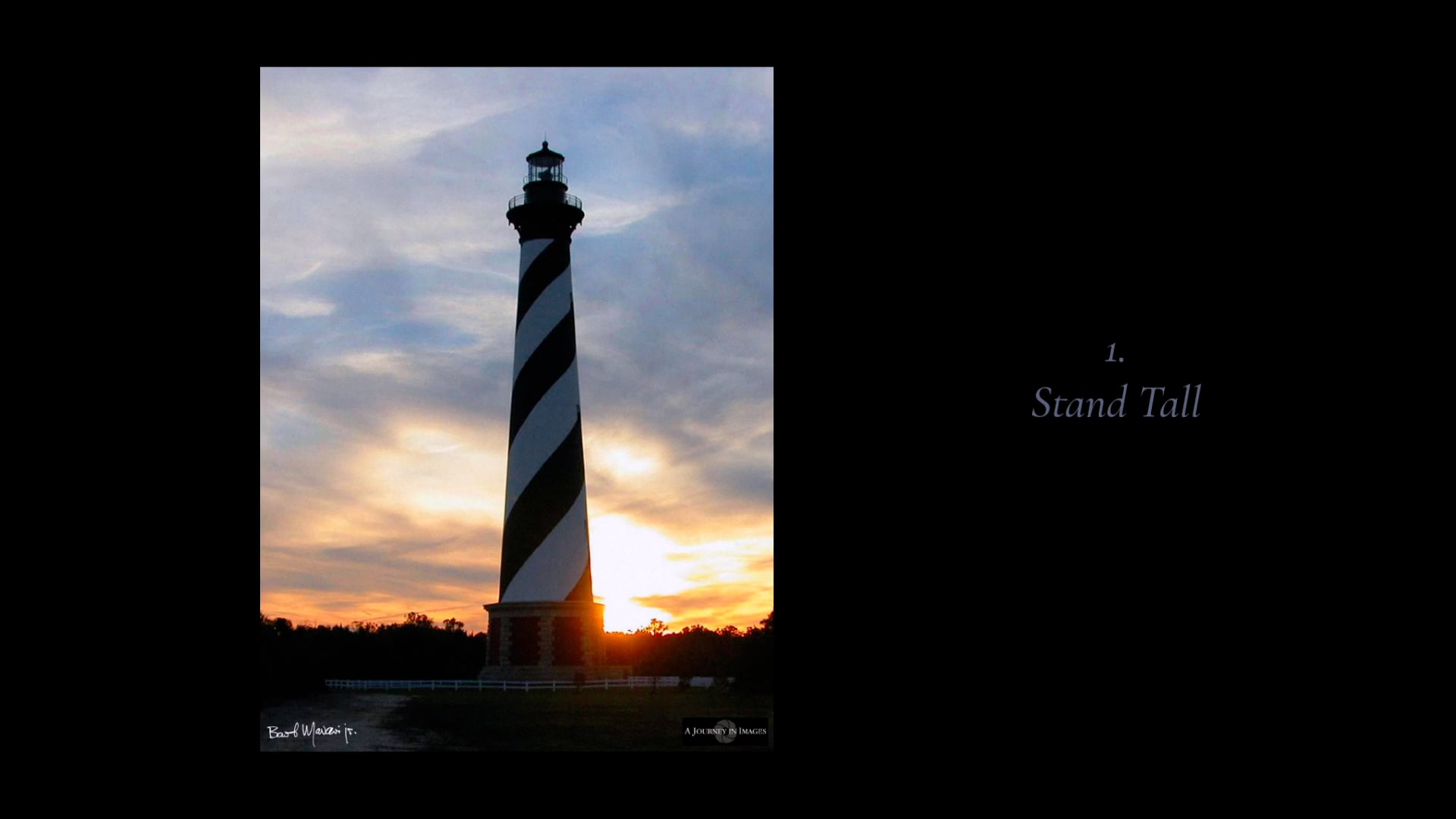 Advice from a Lighthouse Slideshow - HD on Vimeo