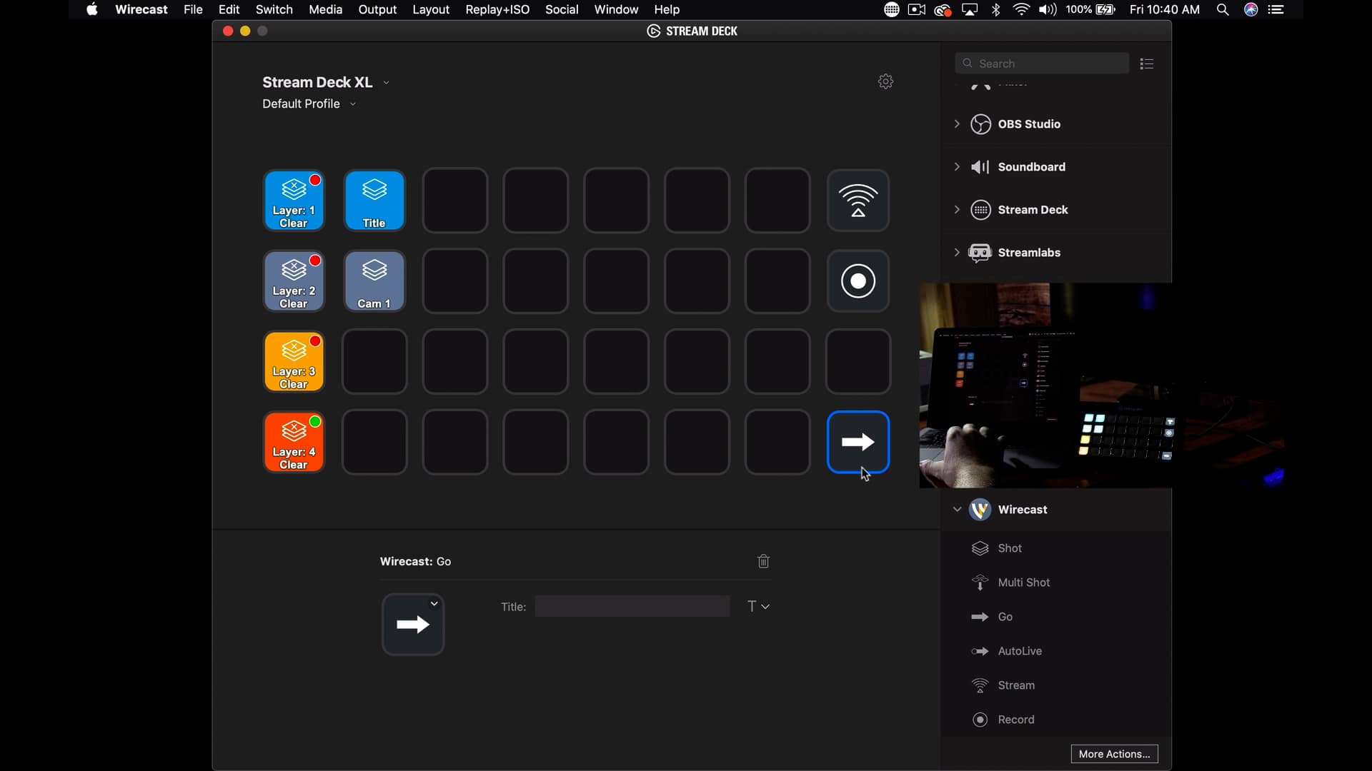 Wirecast Tutorial: Plugin for Elgato Stream Deck on Vimeo
