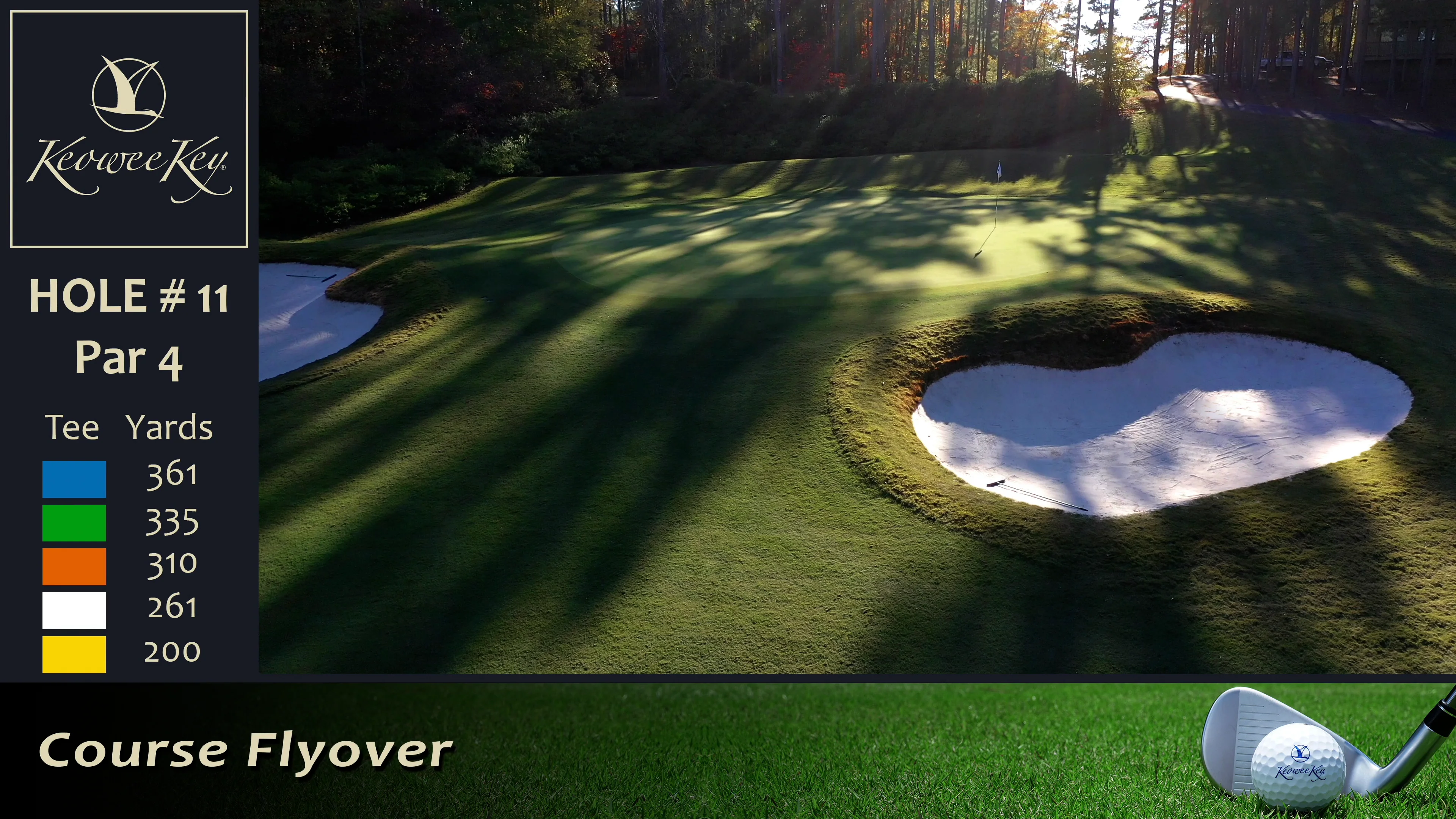 Golf Course Flyover - Hole #11 on Vimeo