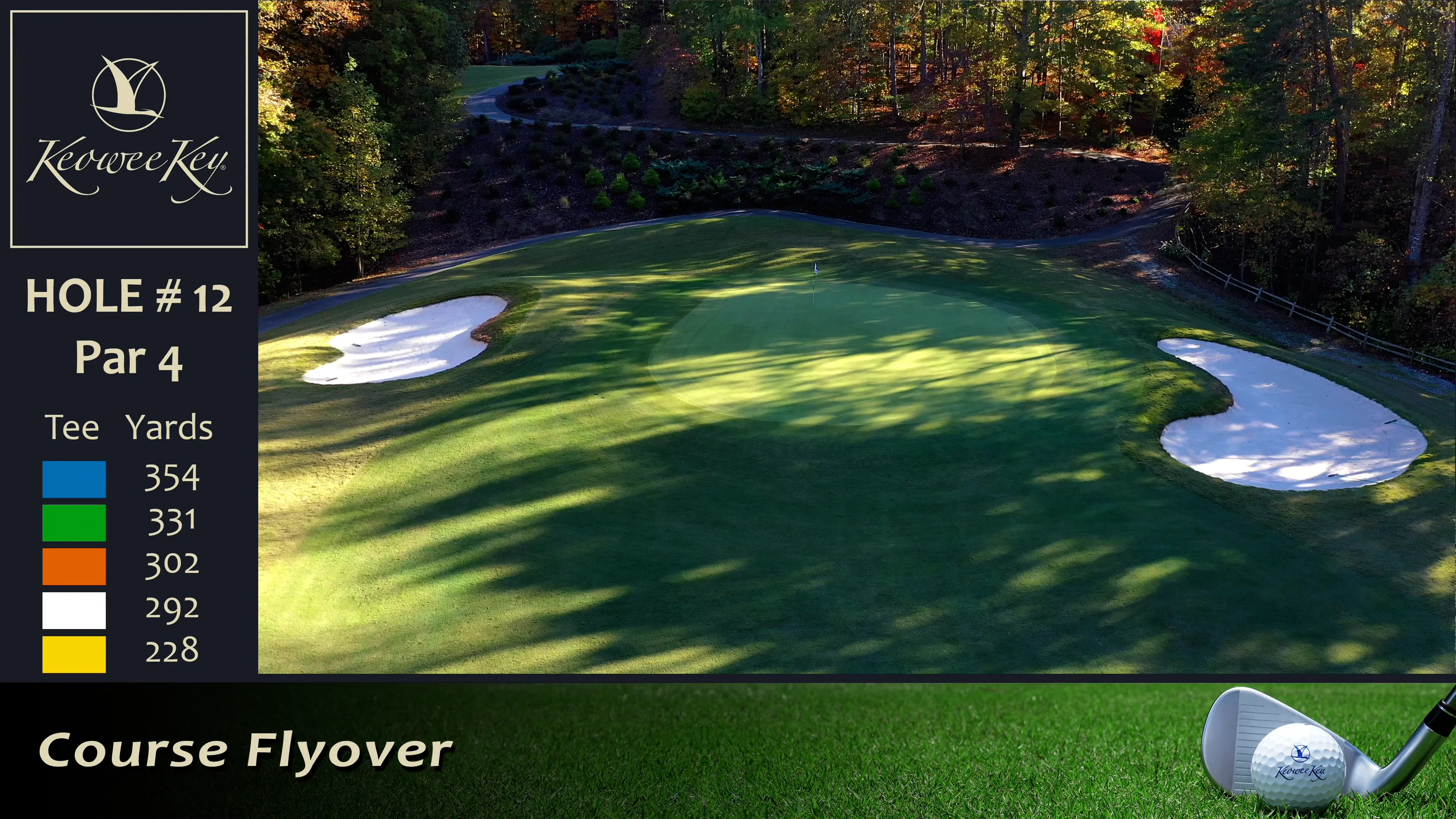 Golf Course Flyover - Hole #12 on Vimeo